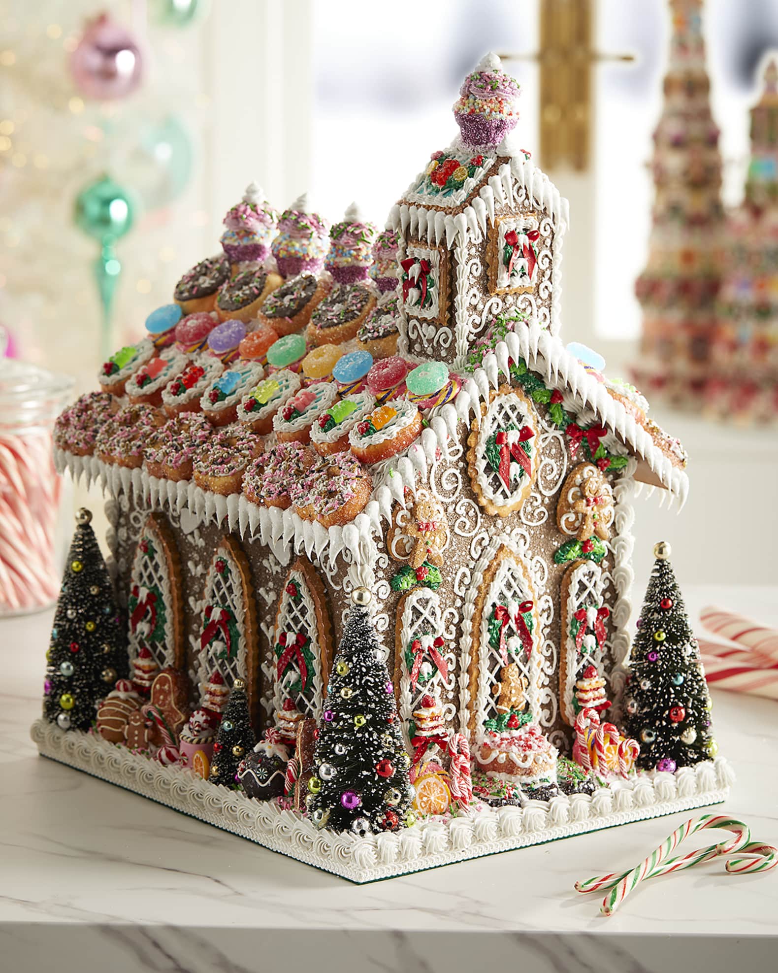 Sweet Savannah Gingerbread Church | Neiman Marcus