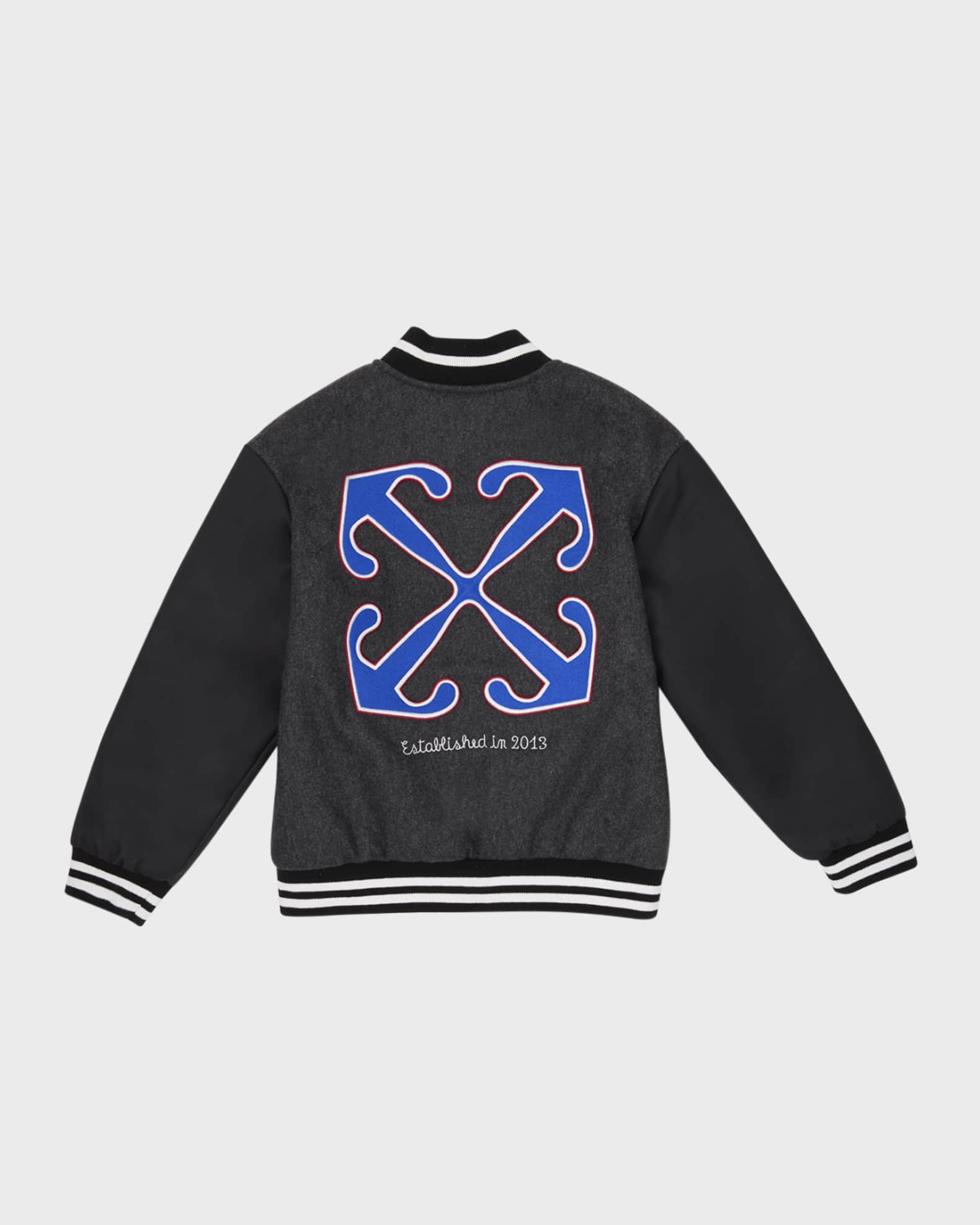 Off-White OW PATCH VARSITY | Neiman Marcus