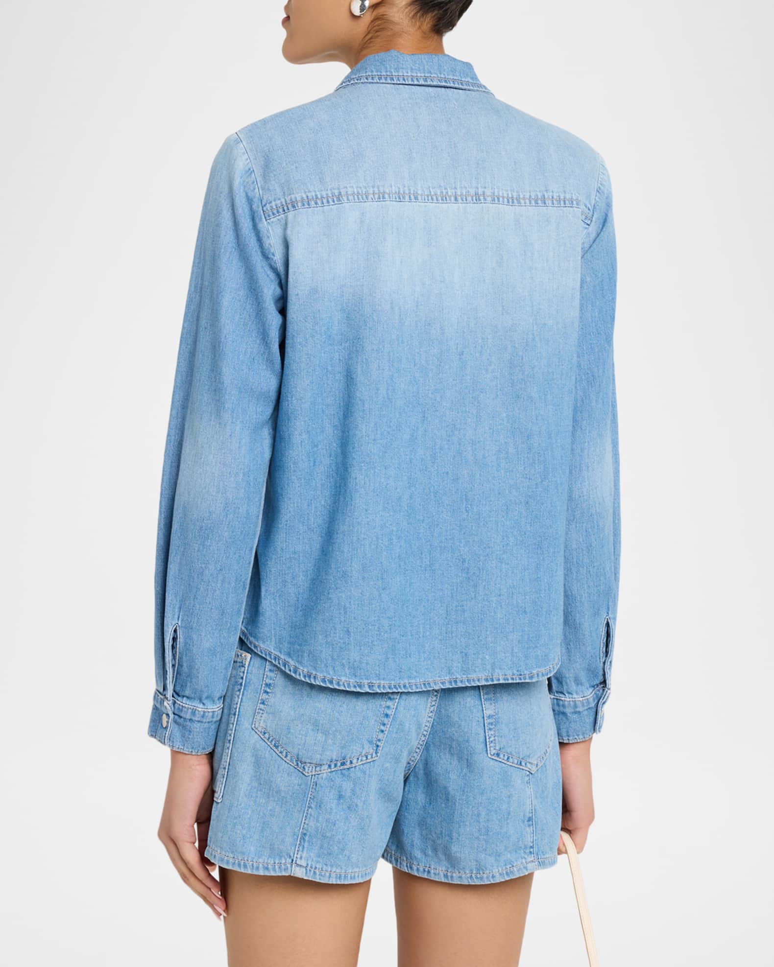 L'Agence Isla Denim Shirt | Neiman Marcus