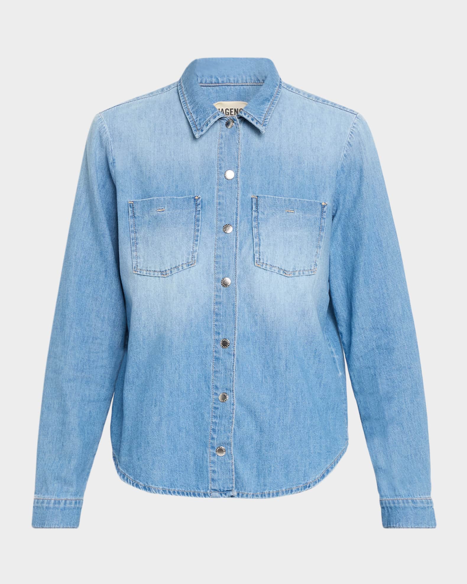 L'Agence Isla Denim Shirt | Neiman Marcus