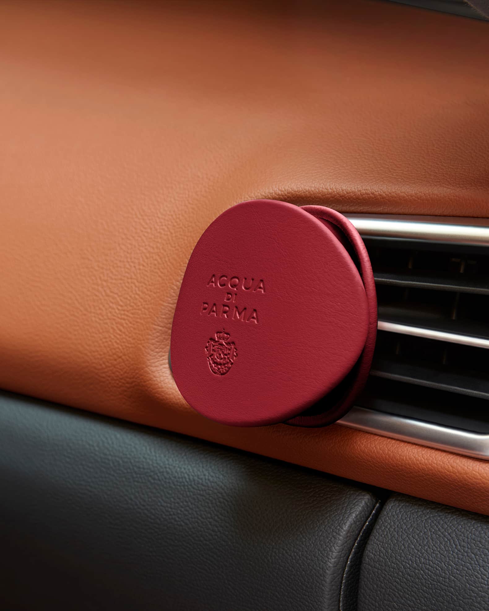 Acqua di Parma Red Leather Car Diffuser | Neiman Marcus