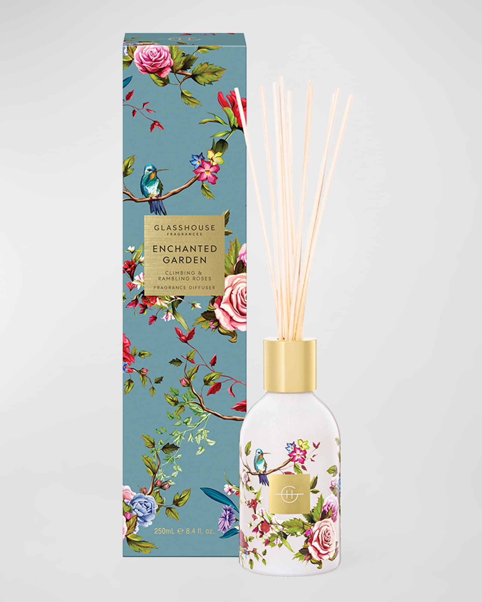 GLASSHOUSE FRAGRANCES Enchanted Garden Diffuser, 8.4 oz. | Neiman Marcus