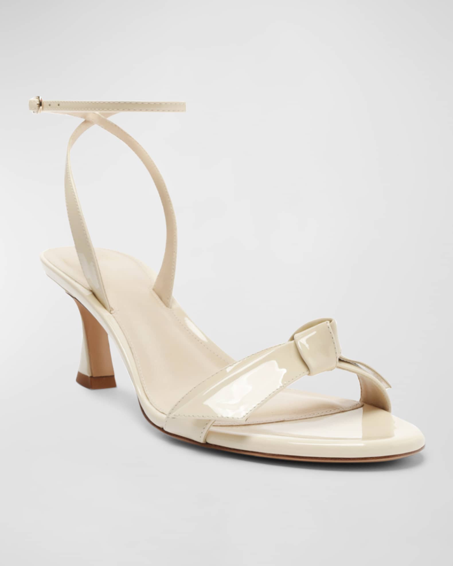 Alexandre Birman Clarita Bell Leather Ankle-Strap Sandals | Neiman Marcus