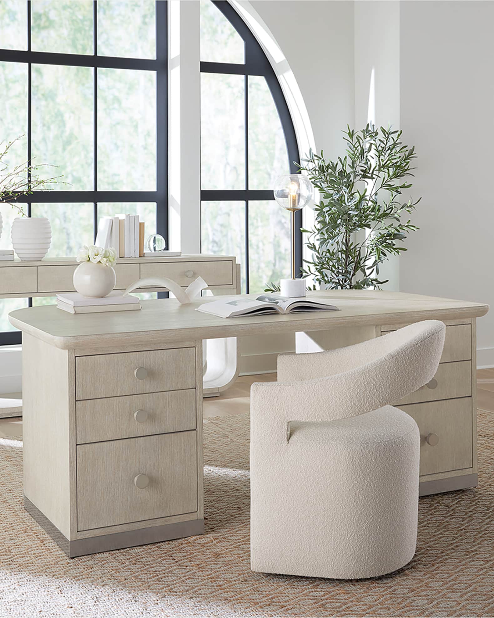 Hooker Furniture Modern Mood Executive Desk | Neiman Marcus