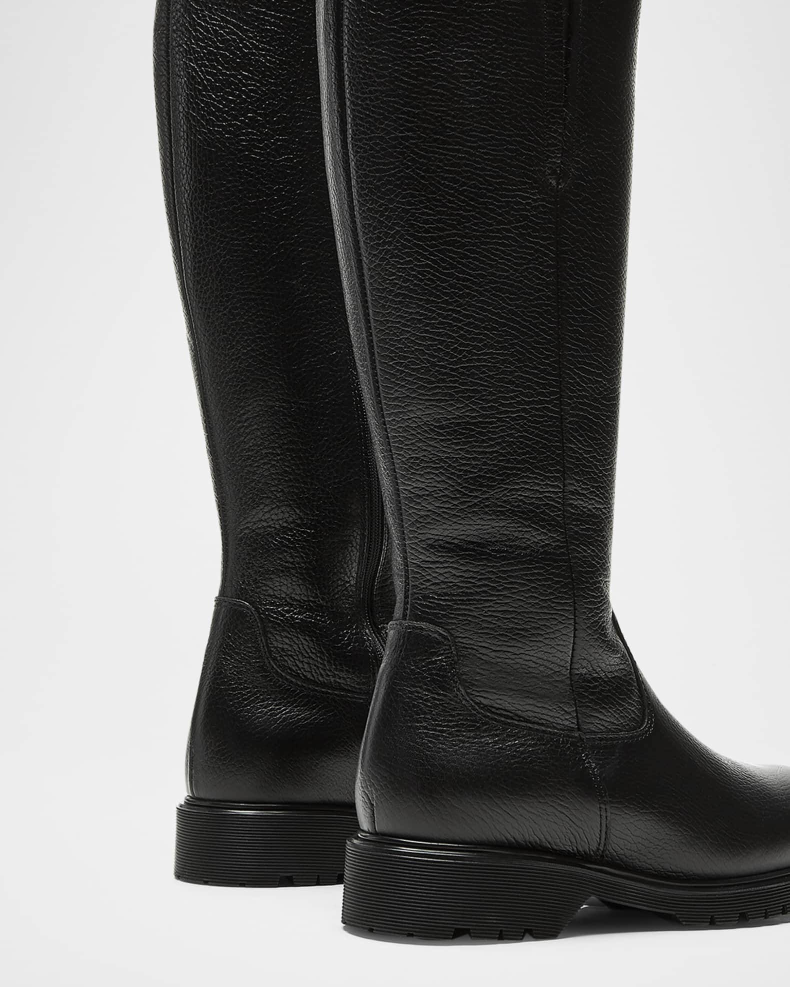 La Canadienne Helene Leather Tall Winter Boots | Neiman Marcus