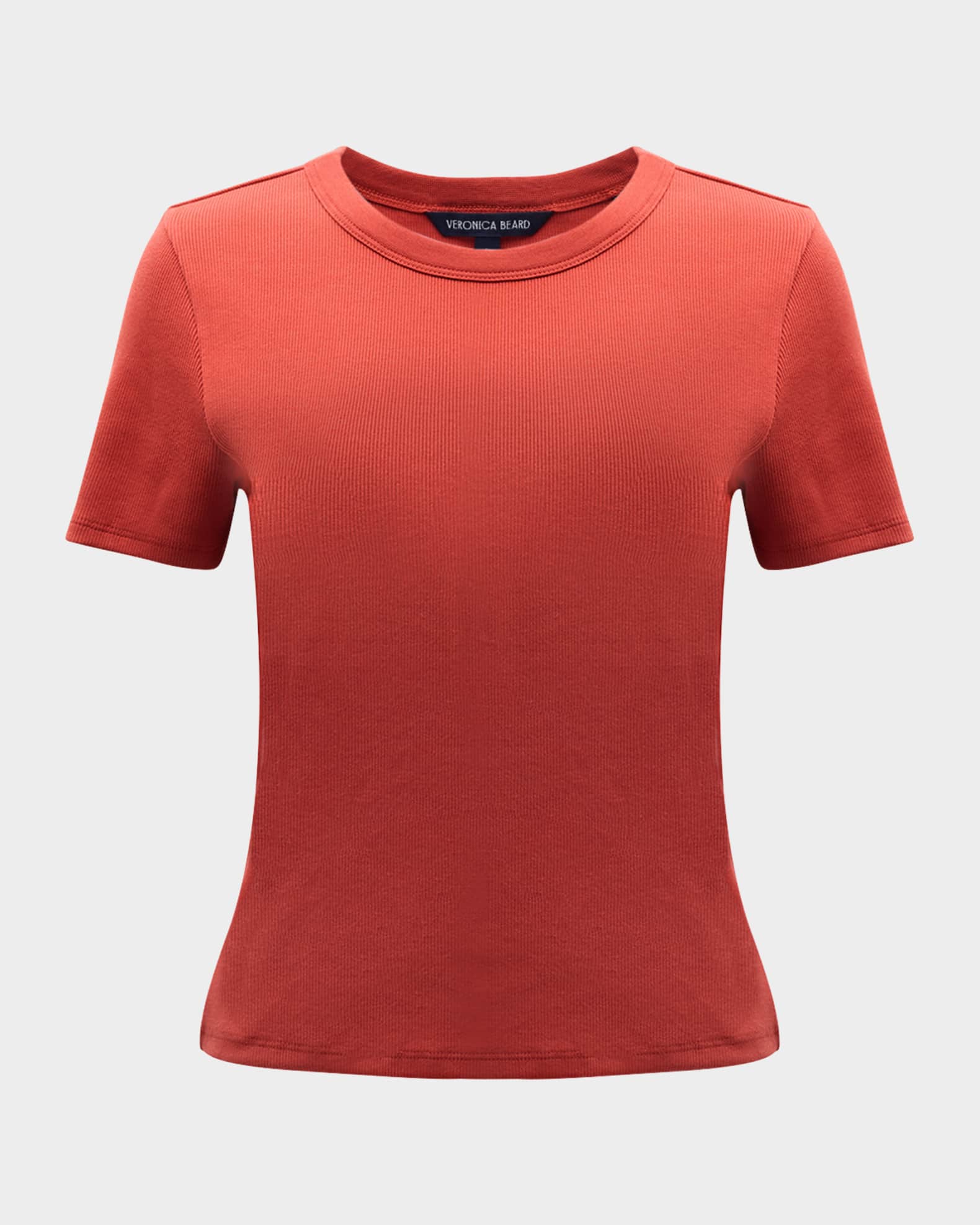 Veronica Beard Pruitt Crewneck Tee | Neiman Marcus