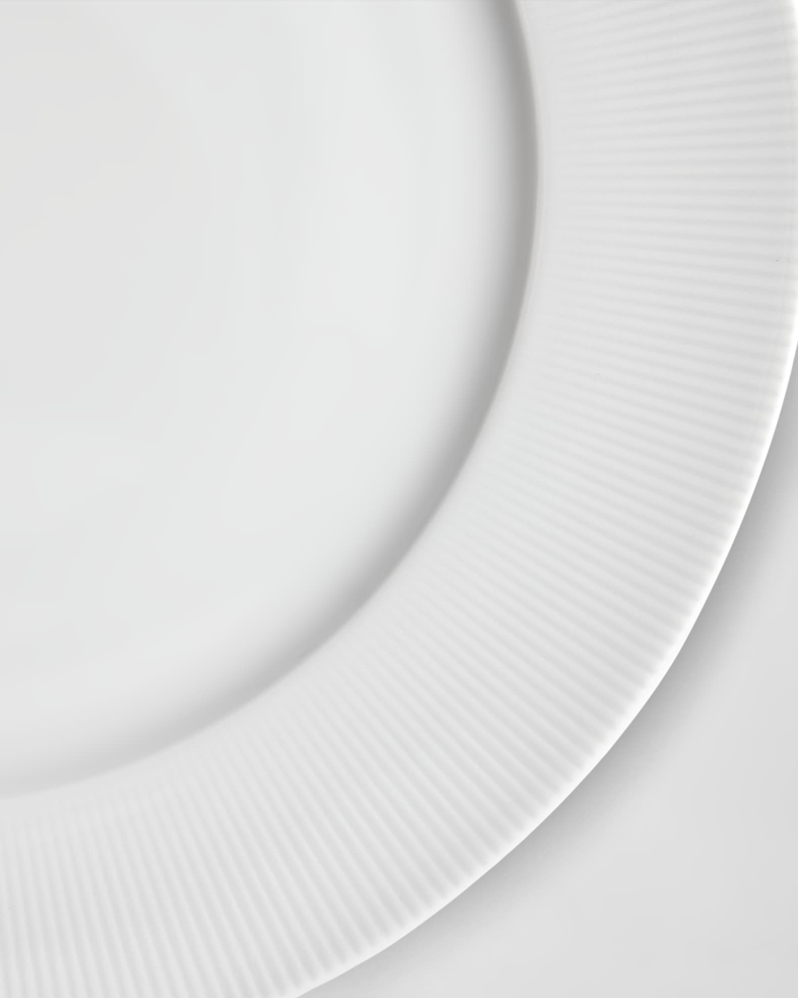 PILLIVUYT Eventail 11" Rimmed Plate, Set of 4 | Neiman Marcus