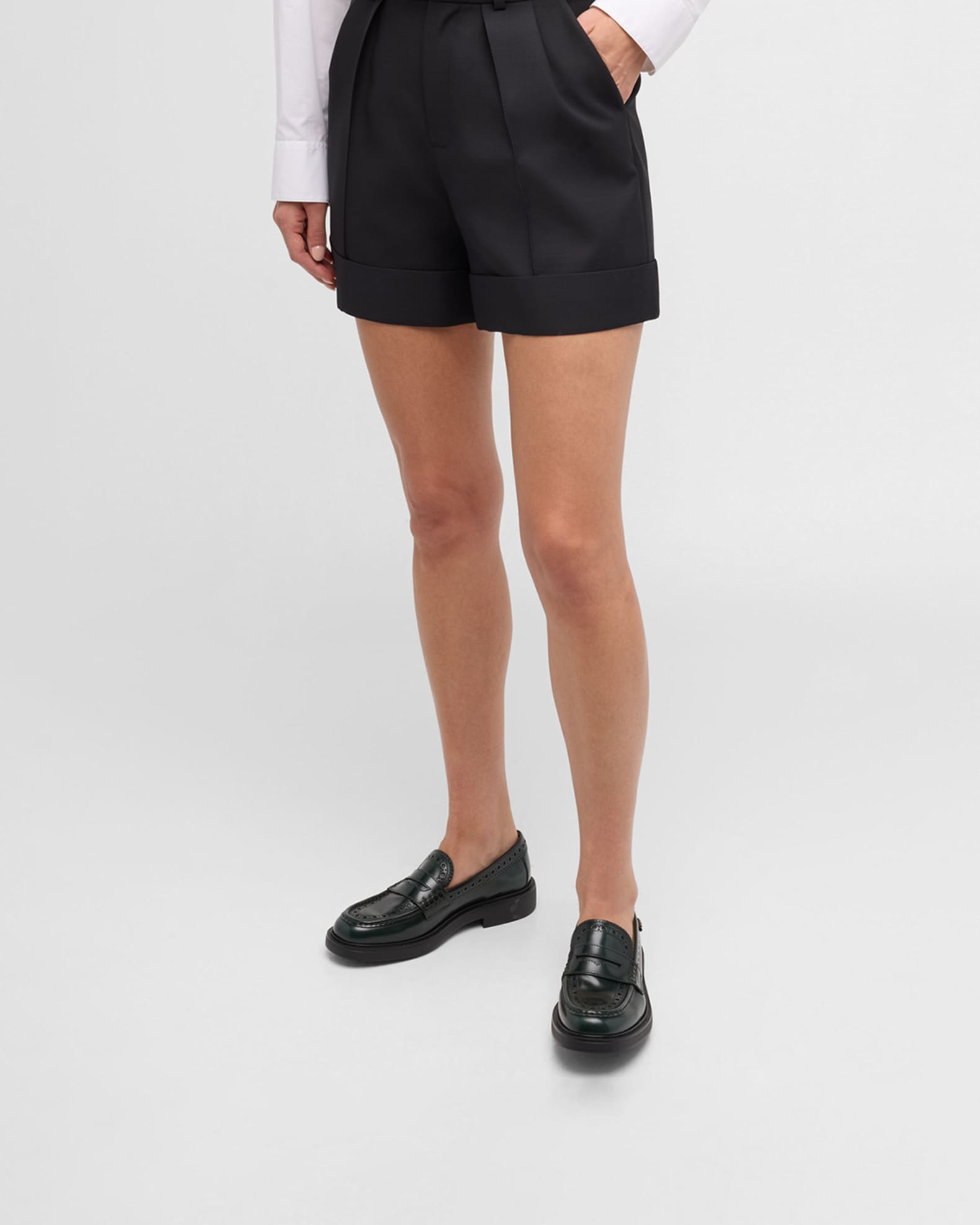 Tod's Gomma Leather Penny Loafers | Neiman Marcus