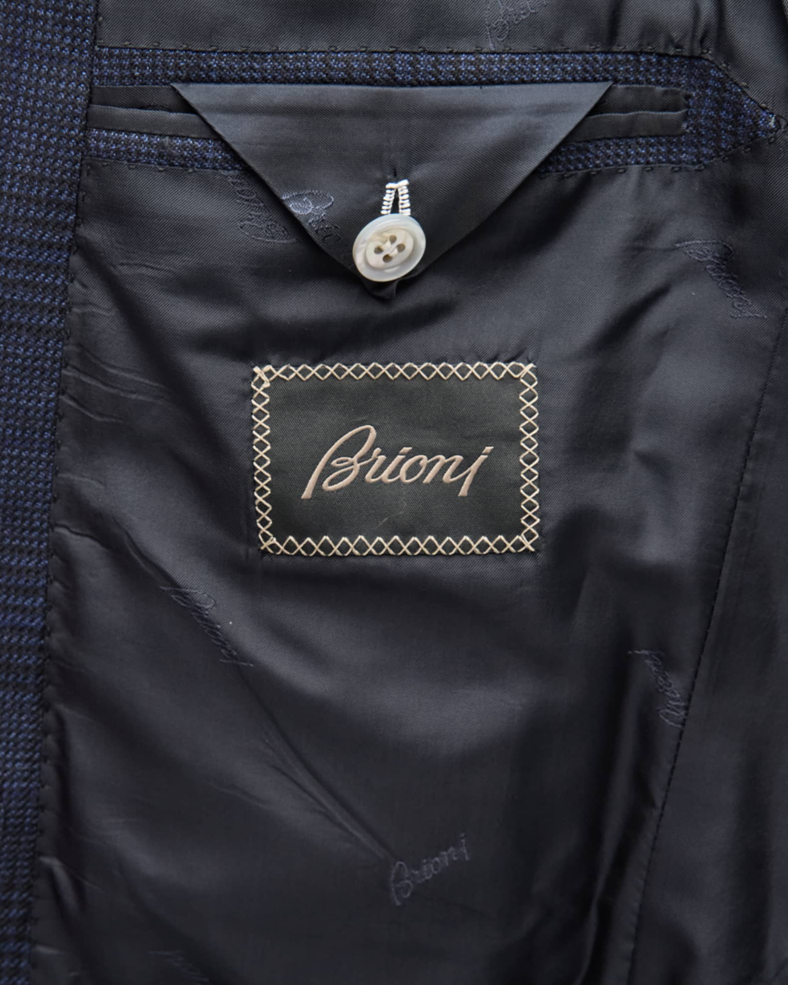 Brioni Men's Large Plaid Wool Sport Coat | Neiman Marcus