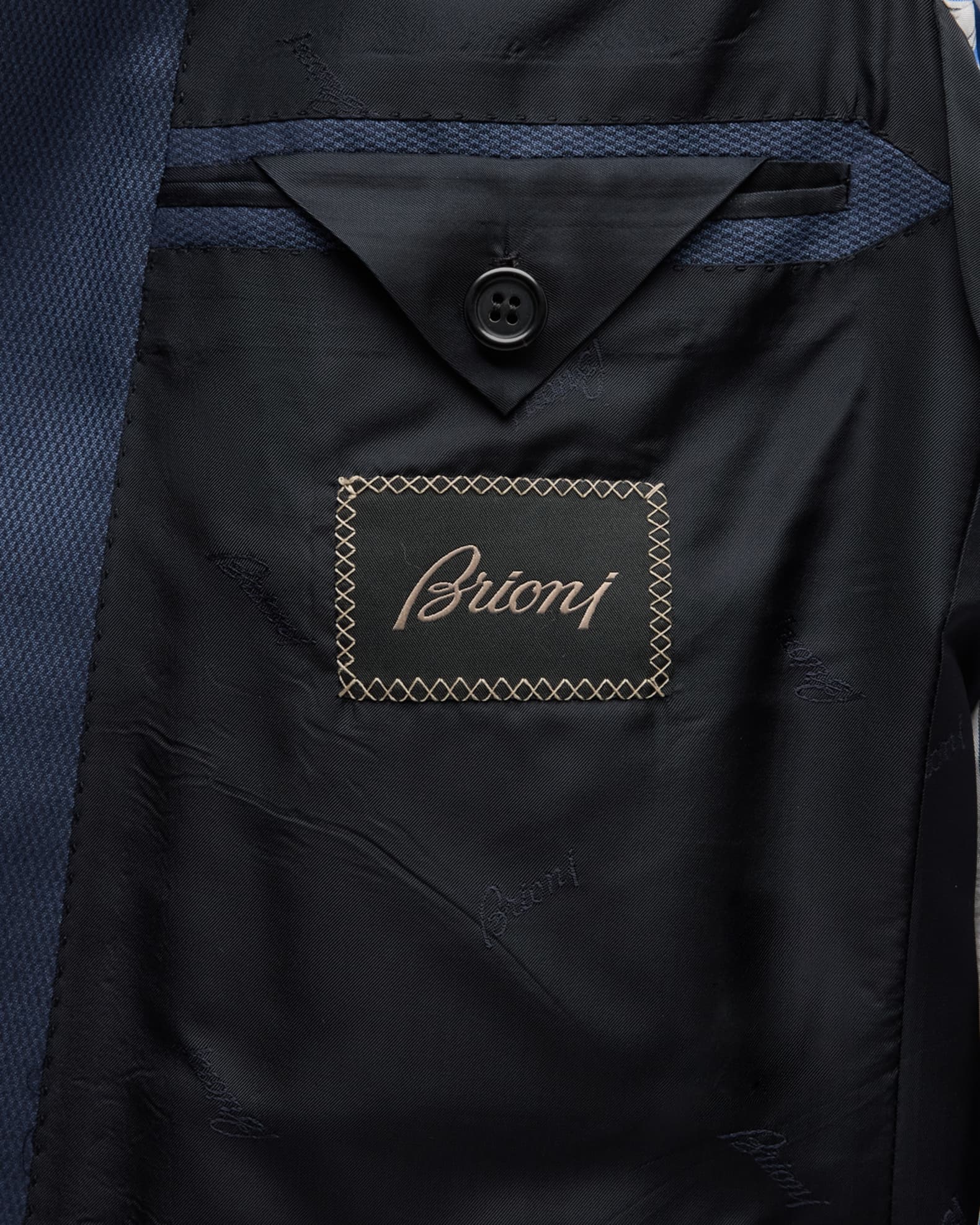 Brioni Men's Textured Solid Suit | Neiman Marcus