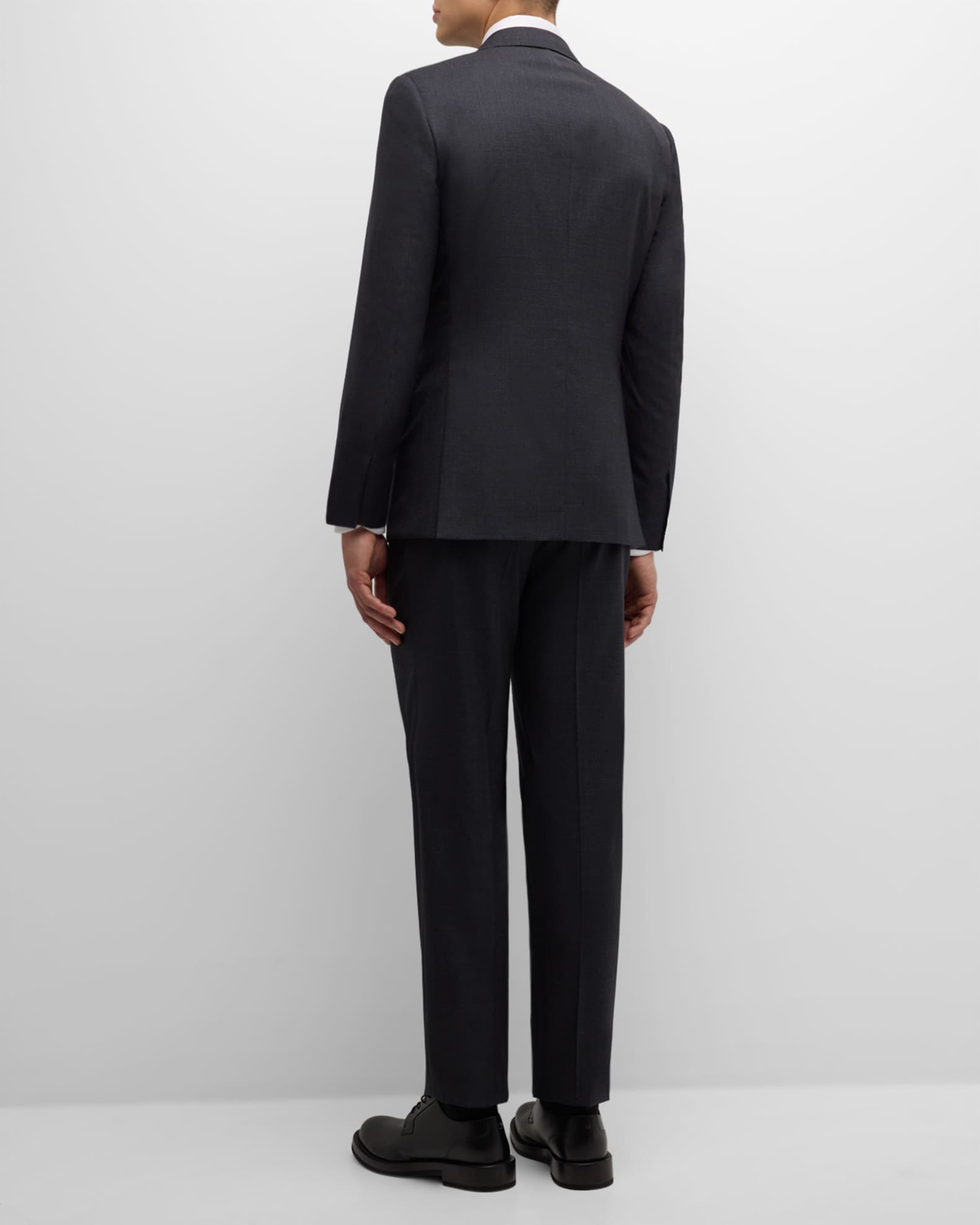 Brioni Men's Tonal Check Wool Suit | Neiman Marcus