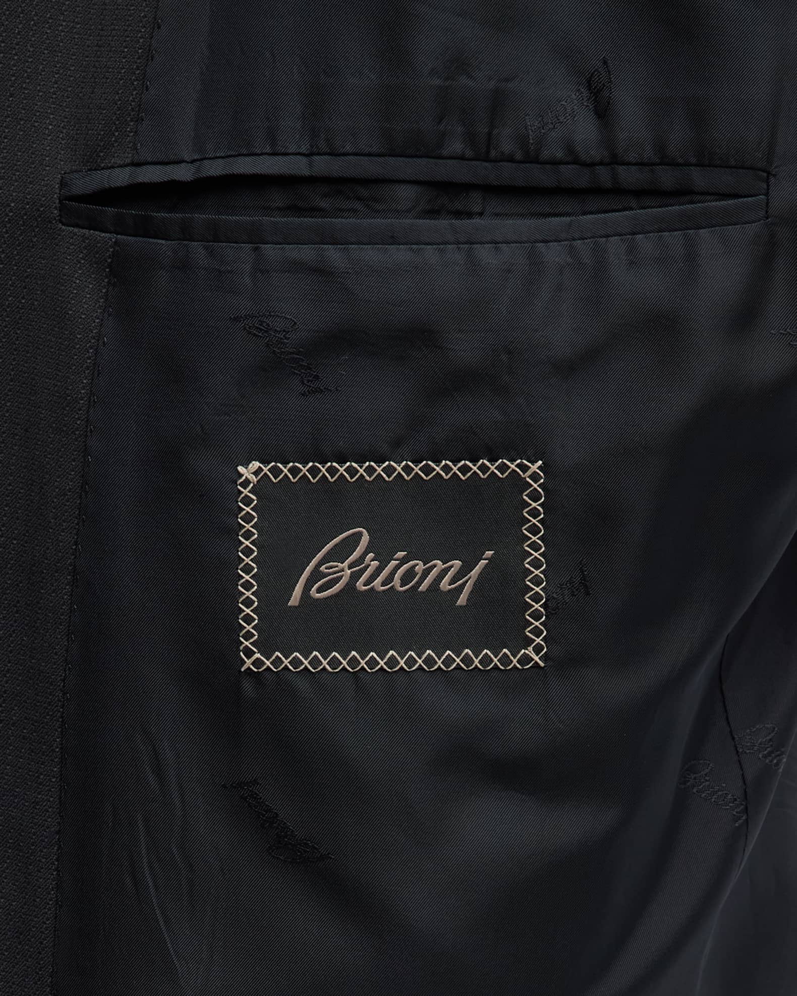 Brioni Men's Tonal Stripe Stretch Wool Suit | Neiman Marcus