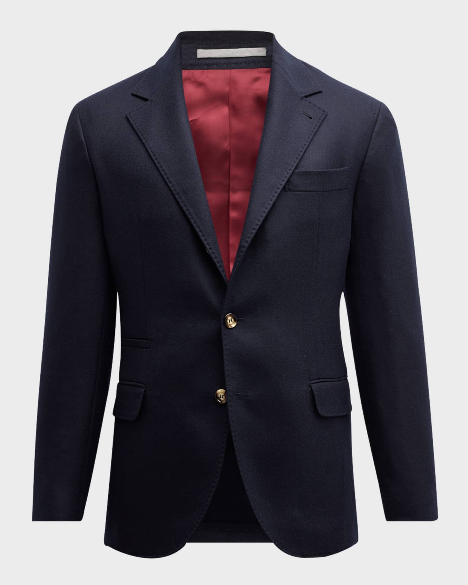 Brunello Cucinelli Men's Cashmere Three-Button Sport Coat | Neiman Marcus