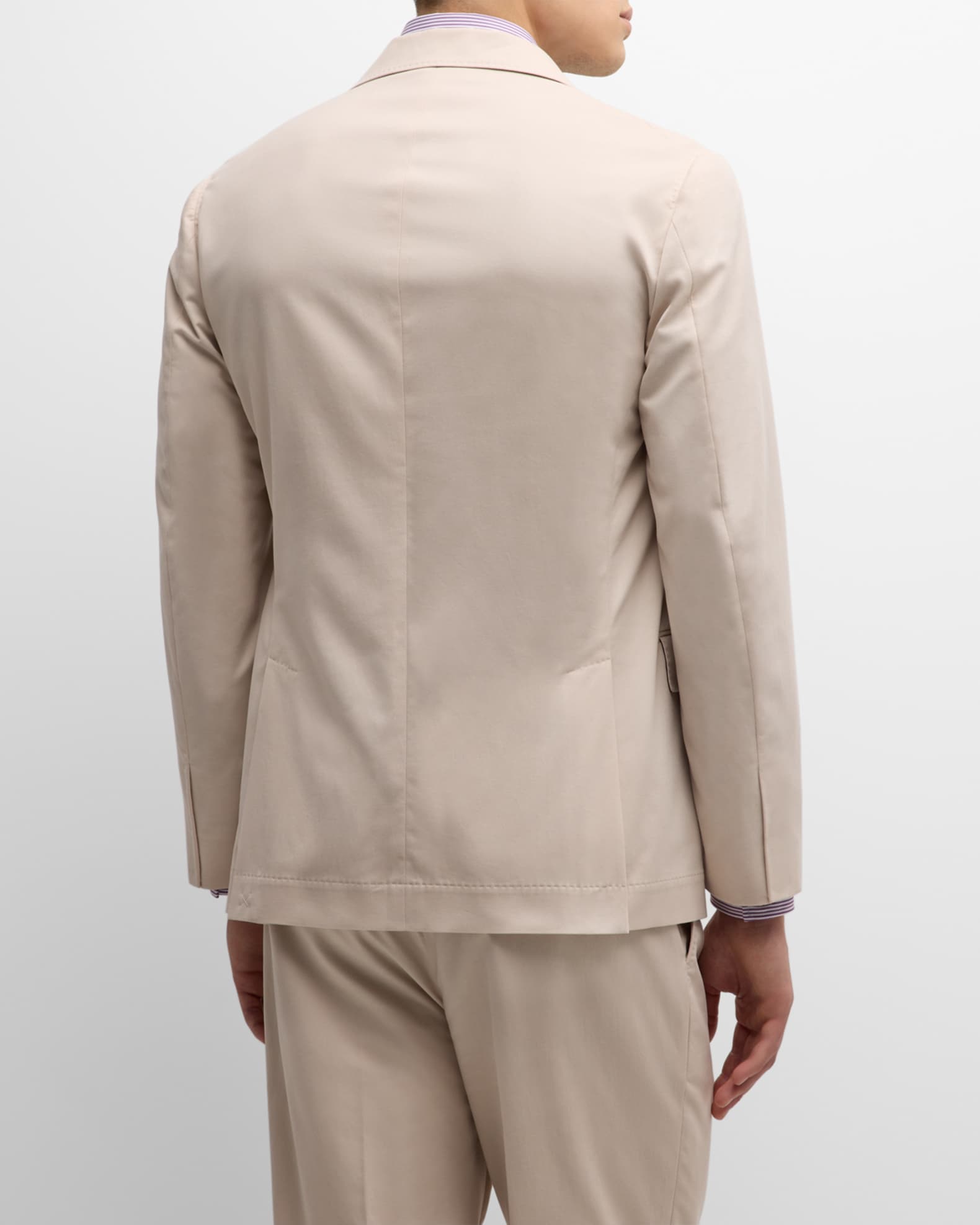 Brunello Cucinelli Men's Cotton Blend Suit | Neiman Marcus