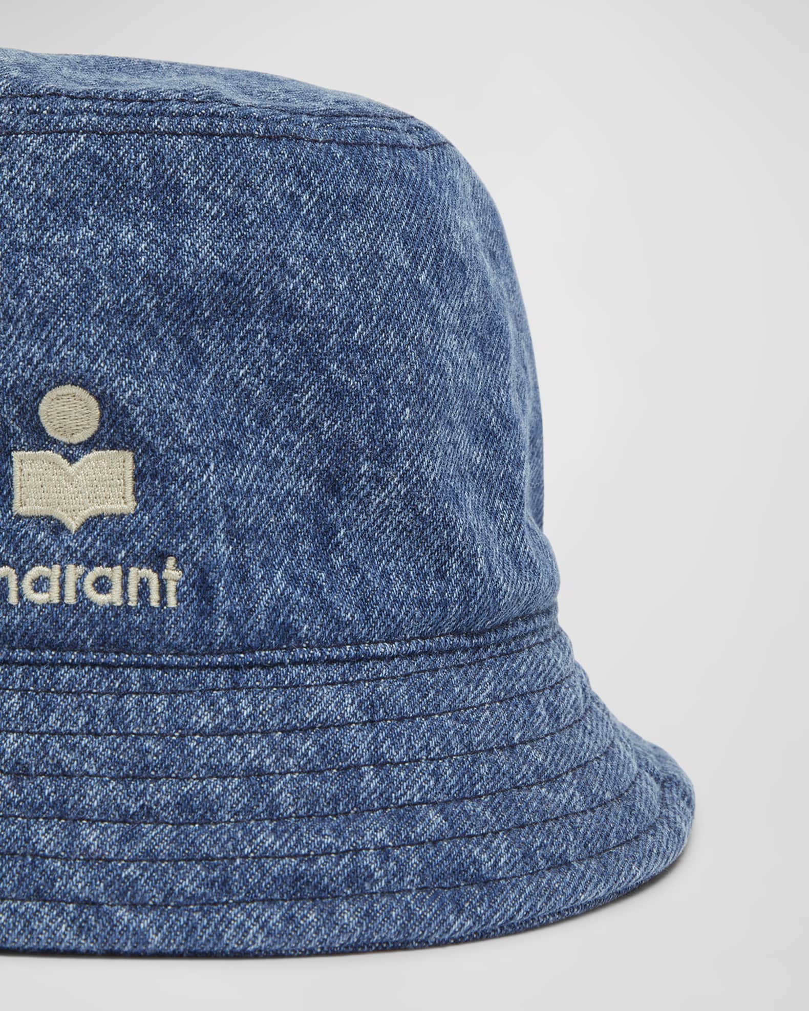 Isabel Marant Haley Denim Bucket Hat | Neiman Marcus