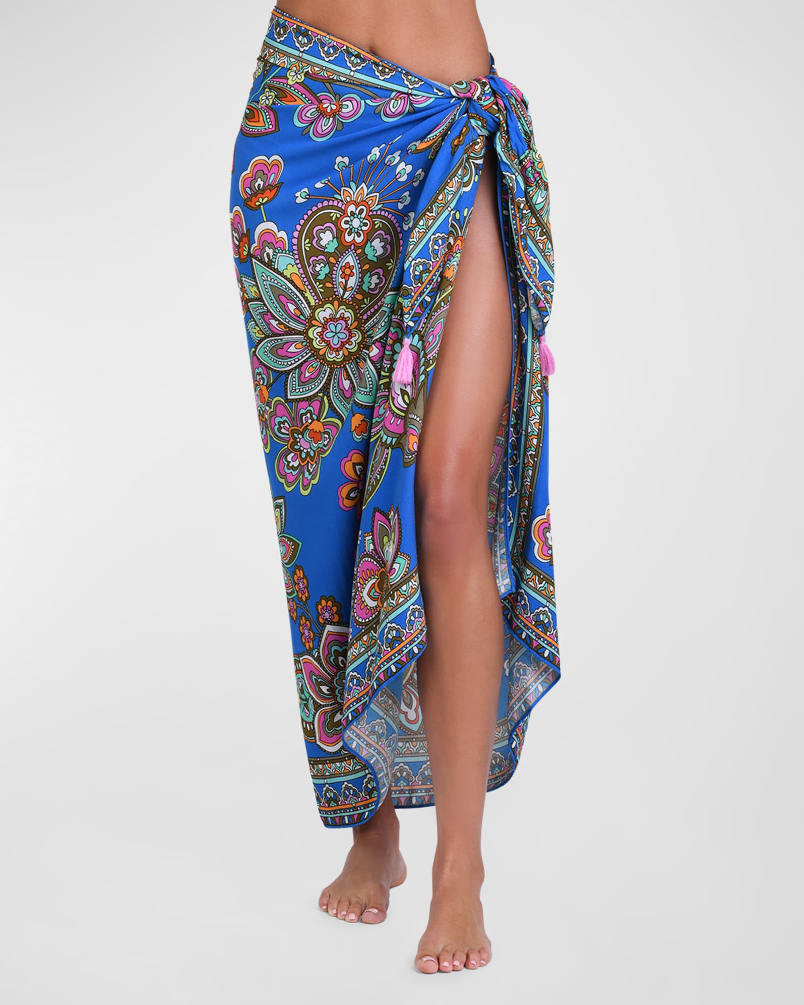Sunshine 79 Beatnik Blossoms Pareo Coverup Neiman Marcus
