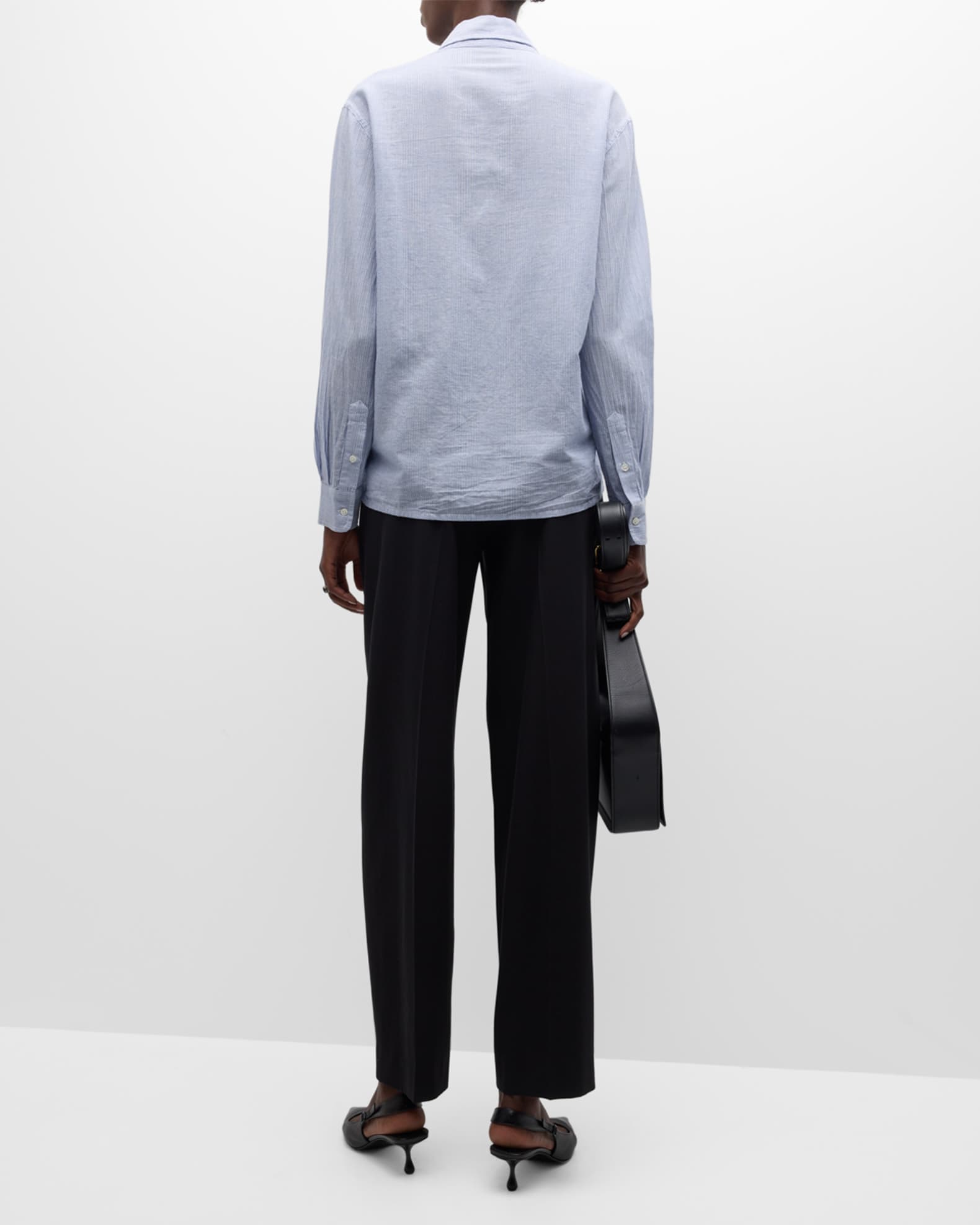 Vanessa Bruno David Pleated High-Rise Pants | Neiman Marcus