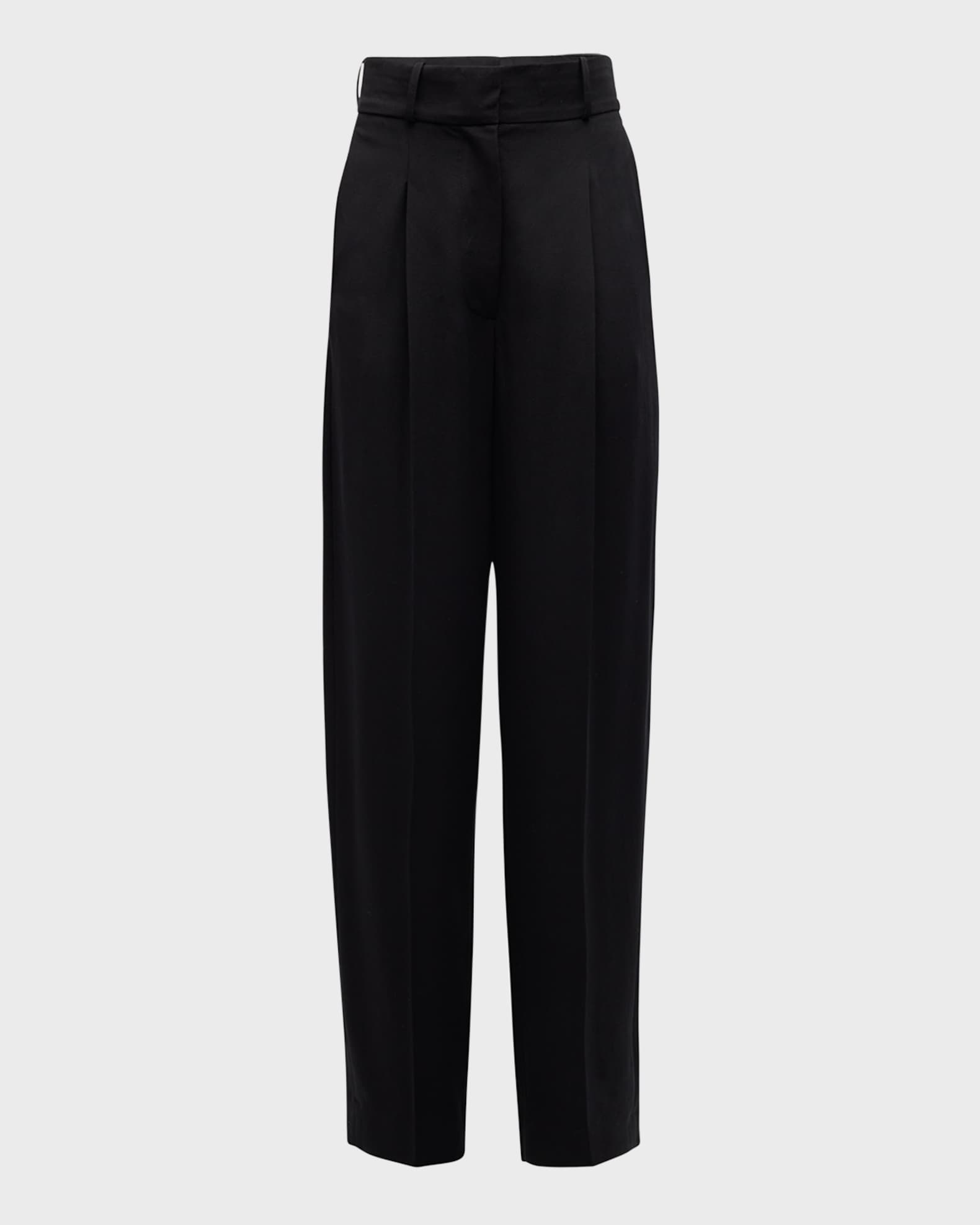 Vanessa Bruno David Pleated High-Rise Pants | Neiman Marcus