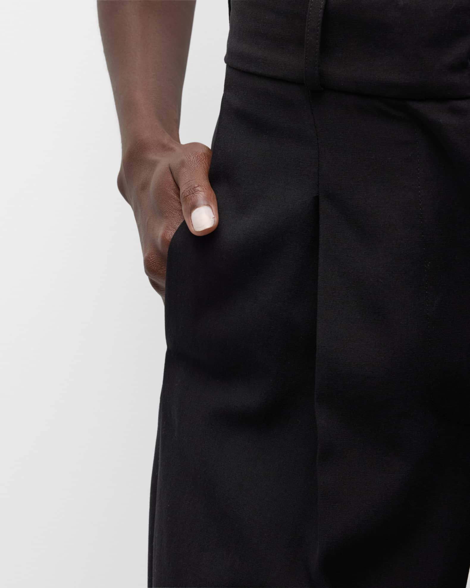 Vanessa Bruno David Pleated High-Rise Pants | Neiman Marcus