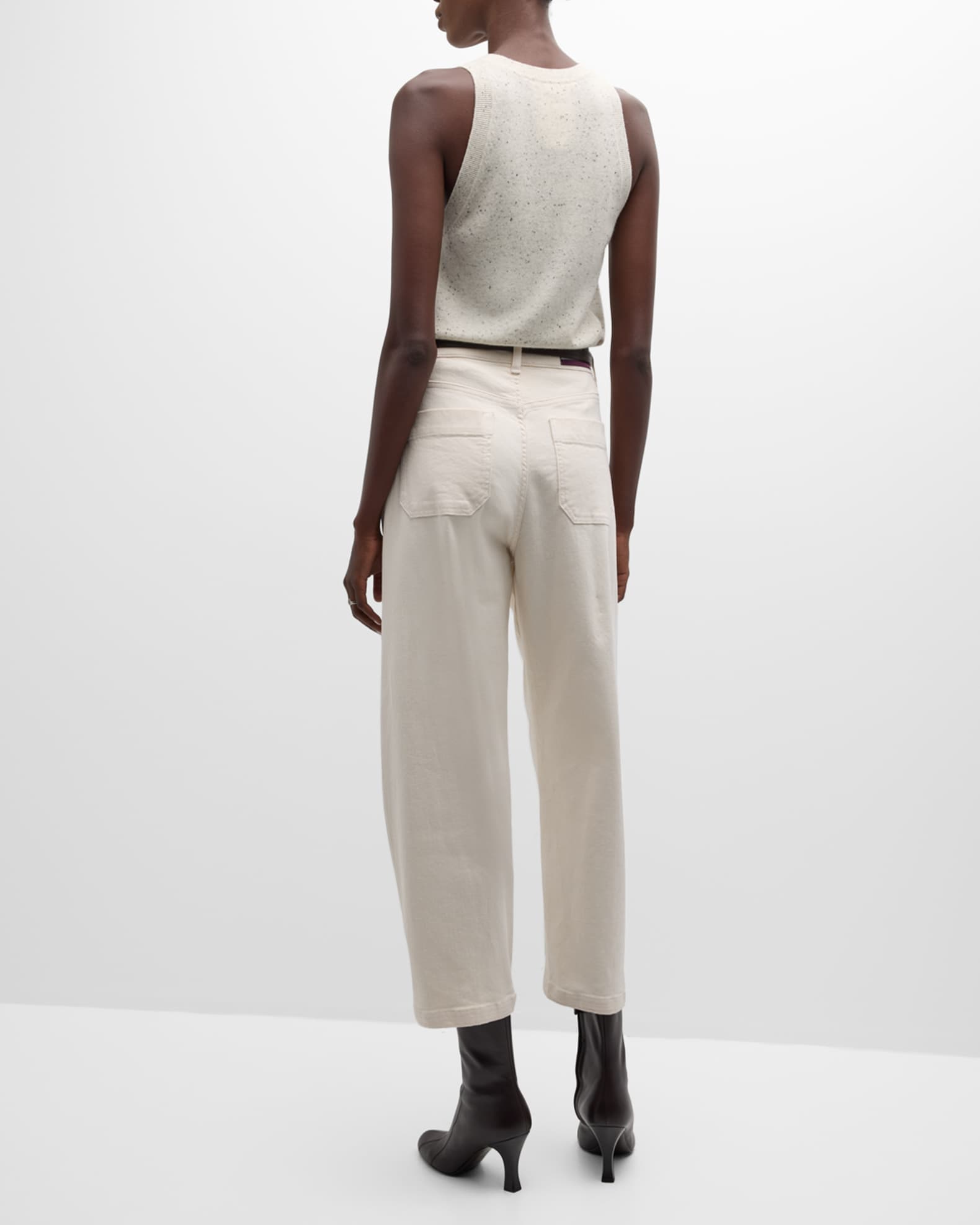 Vanessa Bruno Desiree Speckled Wool Tank | Neiman Marcus