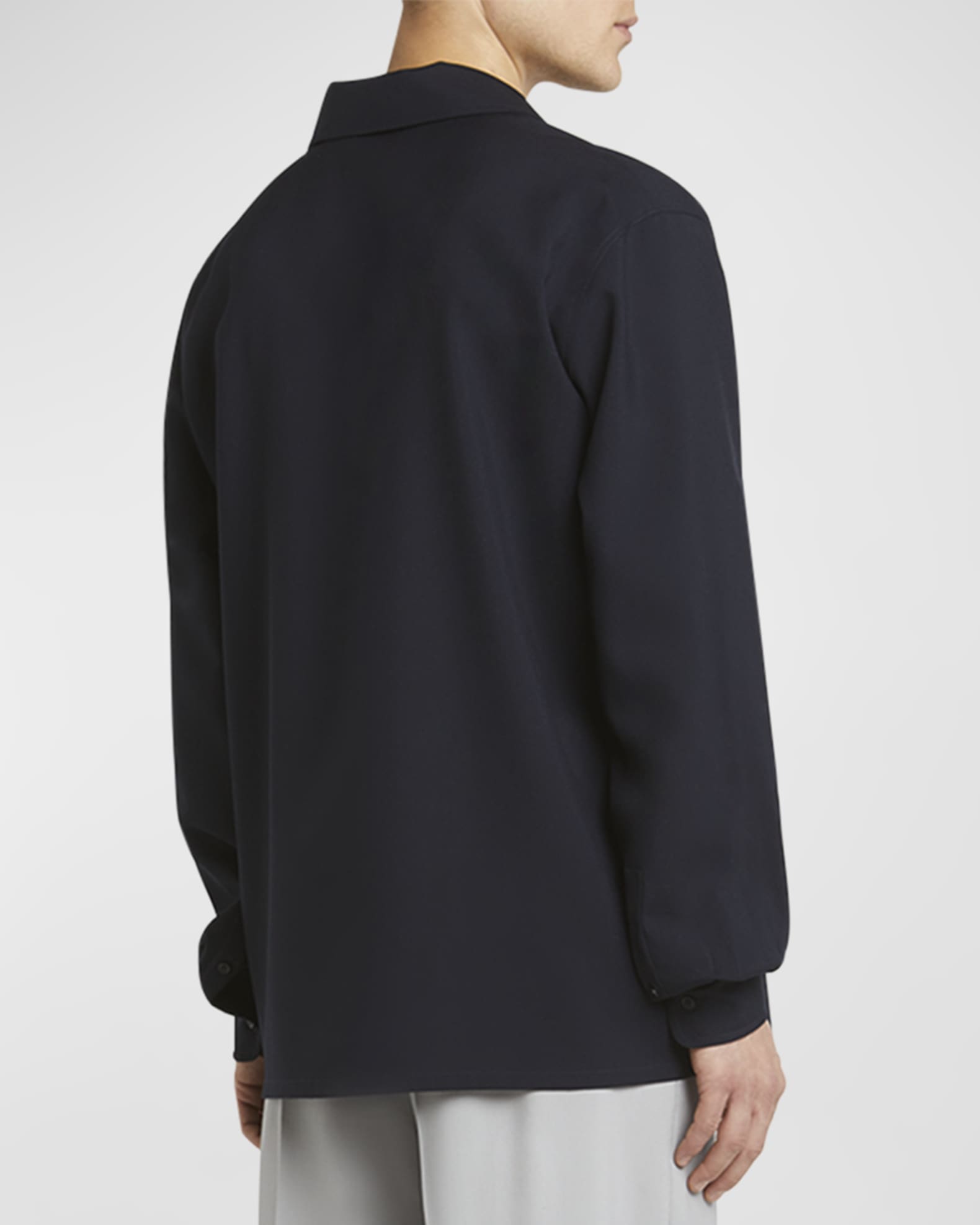 Marni Men's Embroidered Logo Sport Shirt | Neiman Marcus