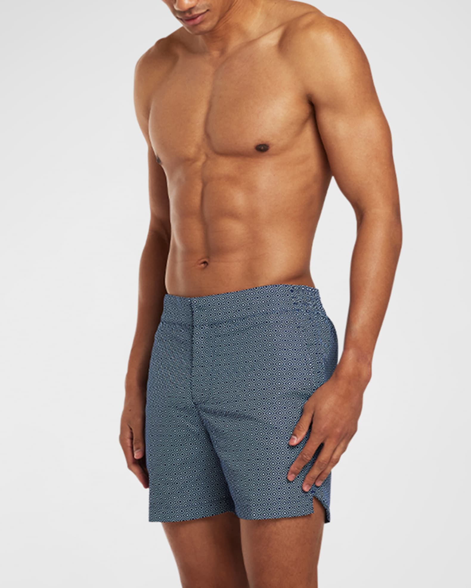 Frescobol Carioca Men's Angra Classic Swim Shorts | Neiman Marcus