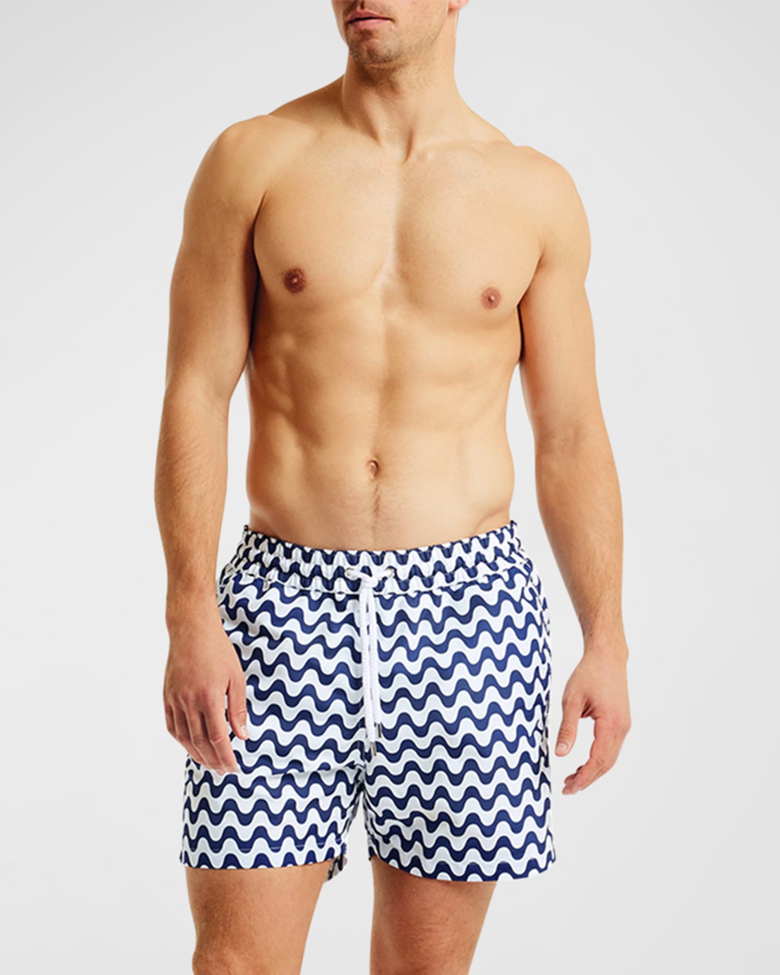 Frescobol Carioca Men's Copacabana Sport Swim Shorts | Neiman Marcus