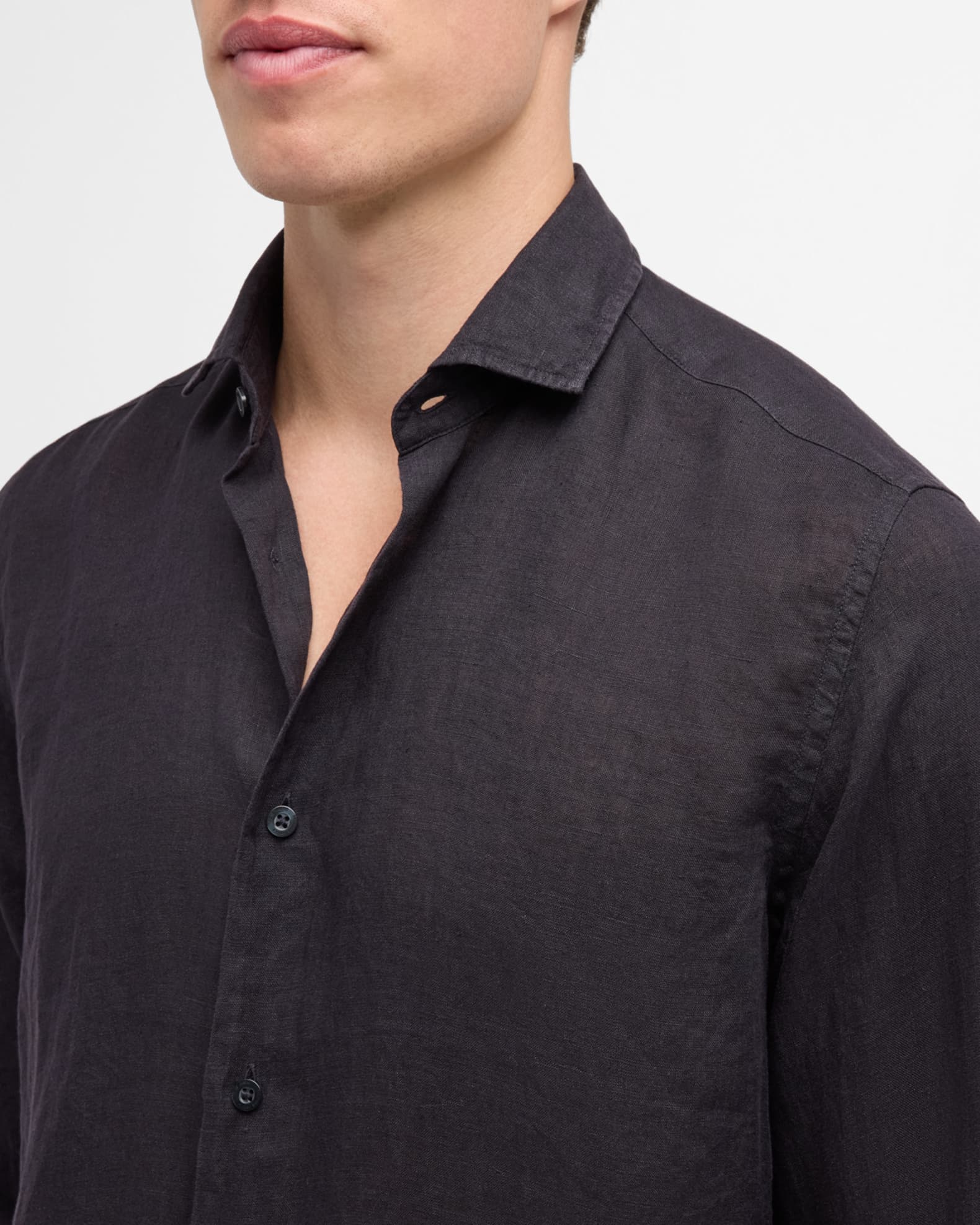 Frescobol Carioca Men's Antonio Linen Casual Button-Down Shirt | Neiman ...