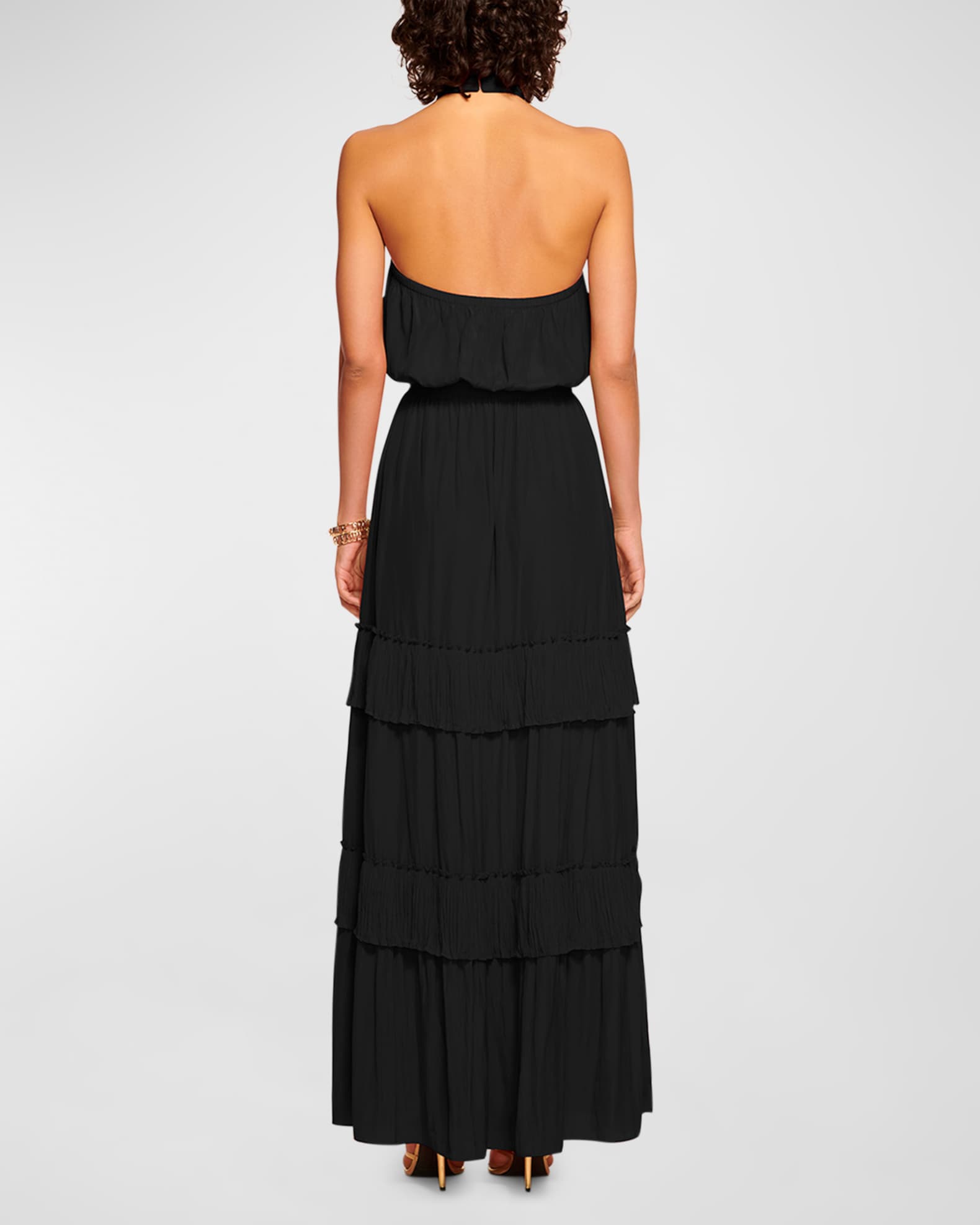 Ramy Brook Genevieve Tiered Maxi Dress | Neiman Marcus
