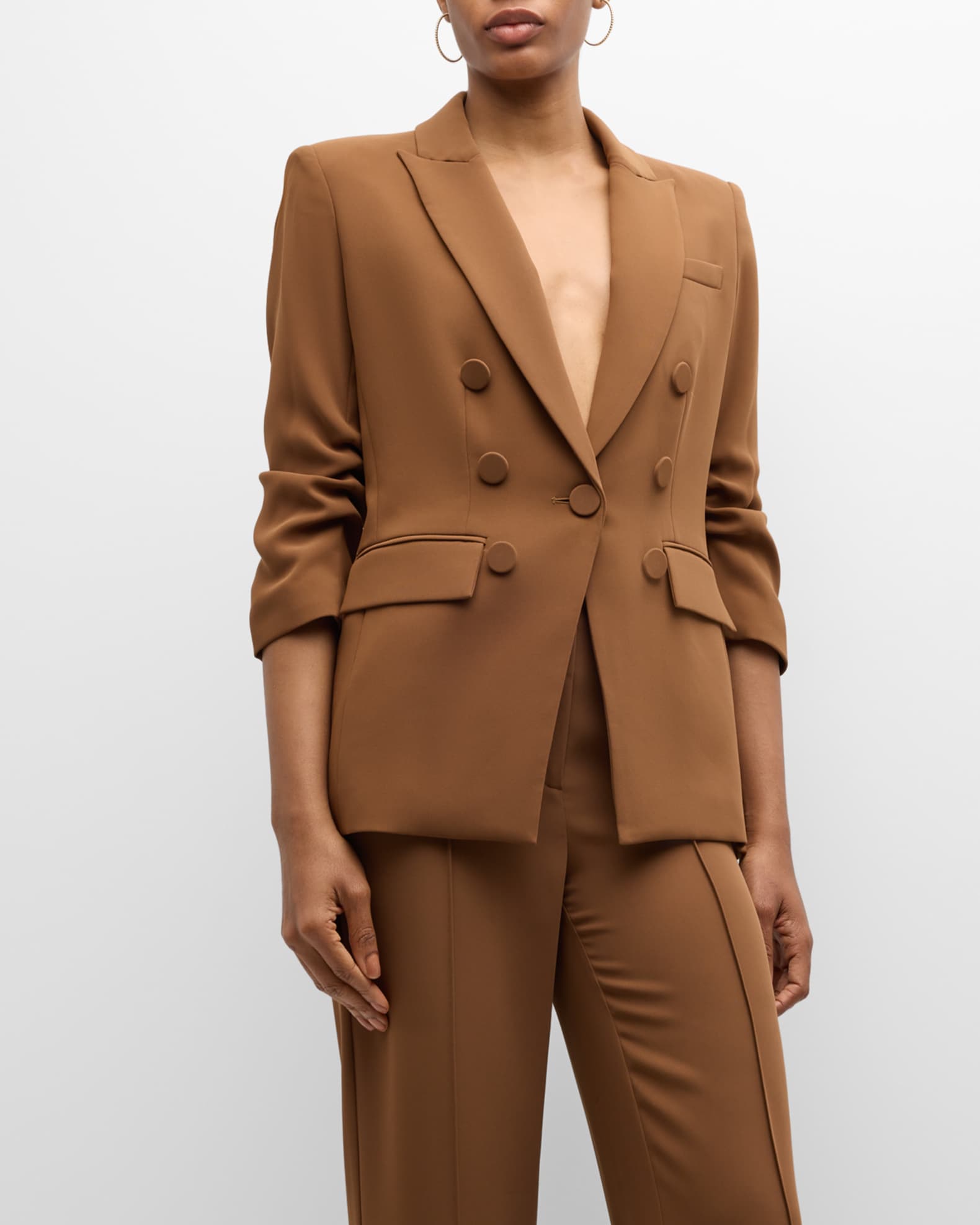 Double-Breasted Dickey Suit | Neiman Marcus