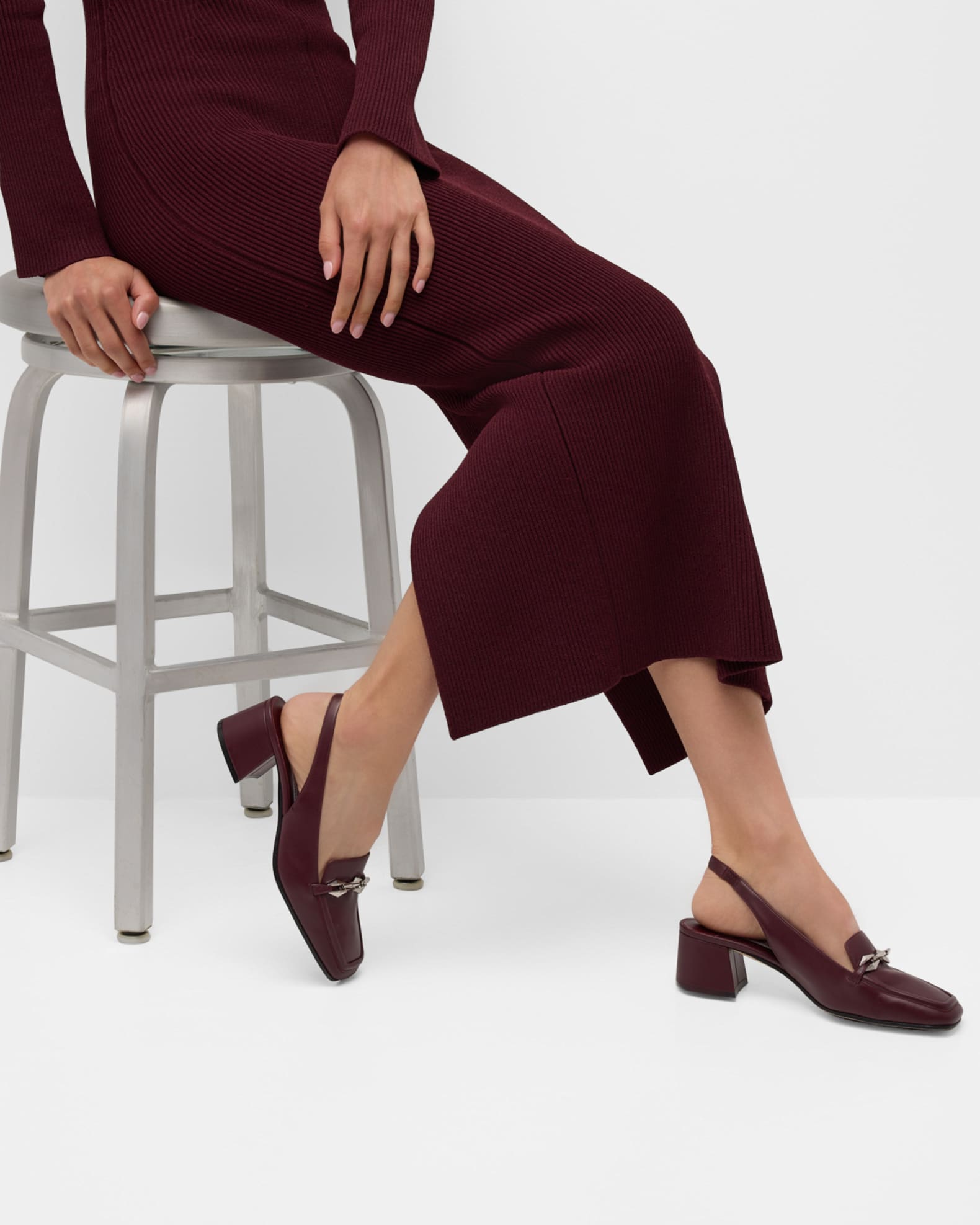 Jimmy Choo Diamond Tilda Chain Loafer Pumps | Neiman Marcus