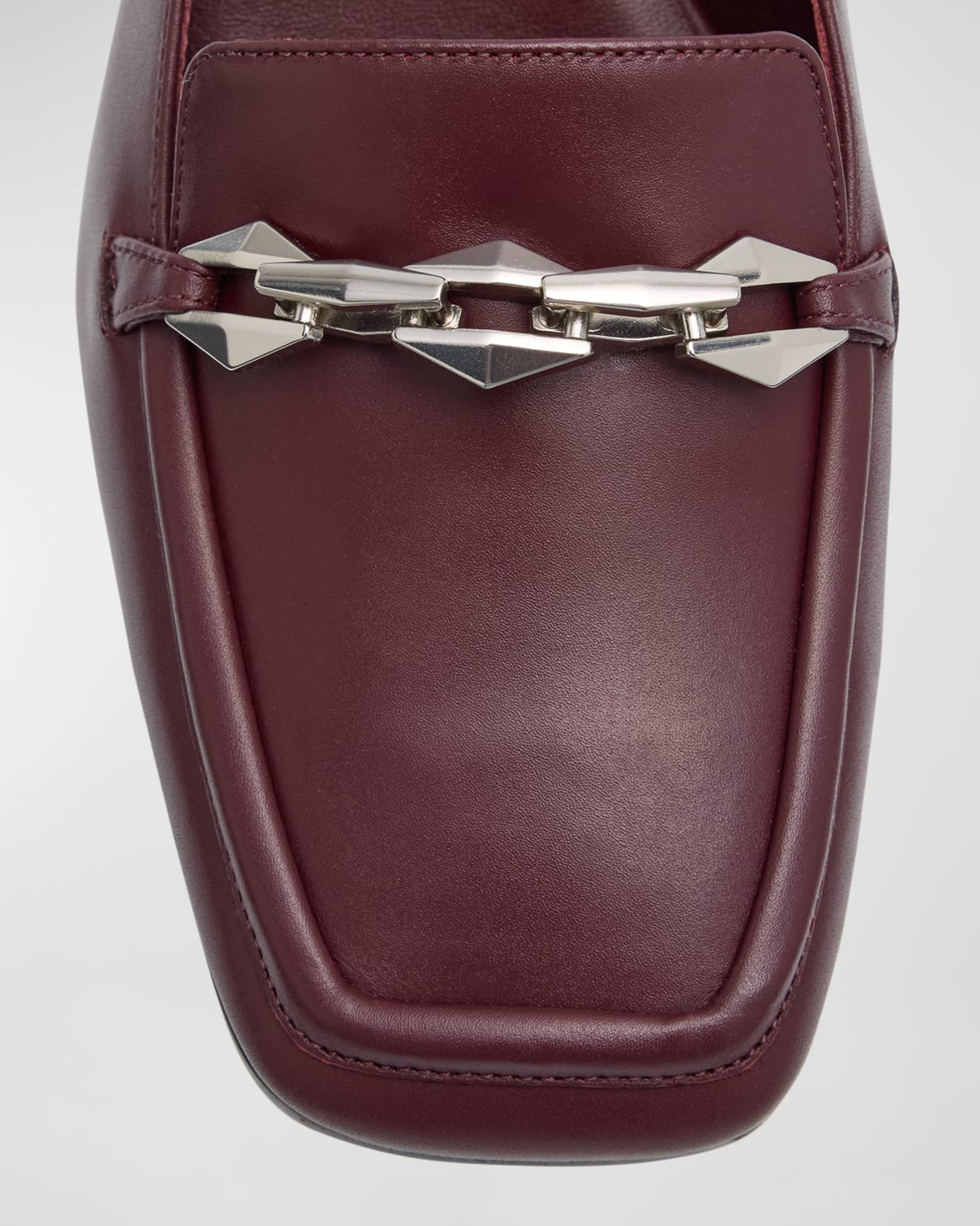 Jimmy Choo Diamond Tilda Chain Loafer Pumps | Neiman Marcus