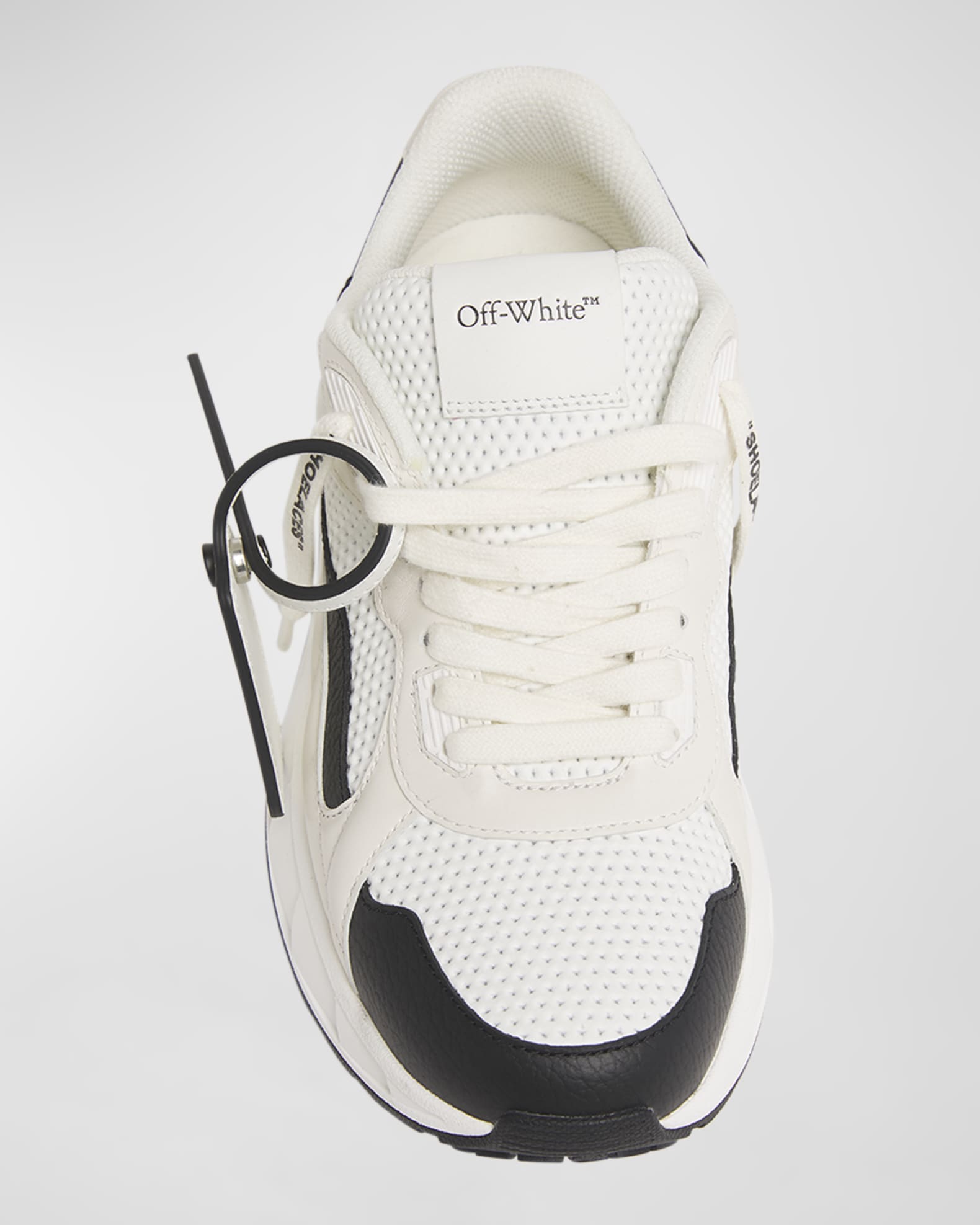 Off-White Kick Off Mesh Runner Sneakers | Neiman Marcus