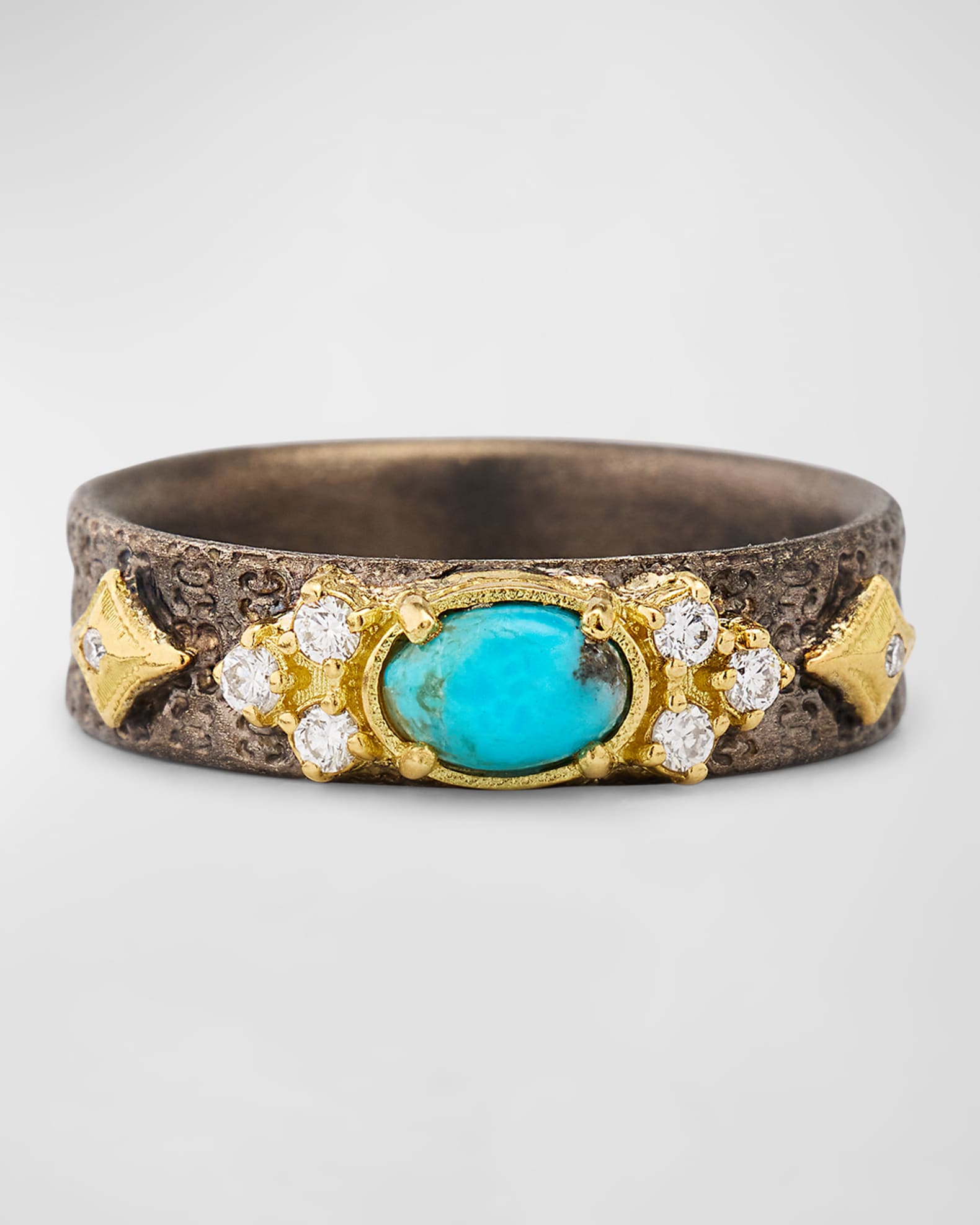 Armenta Turquoise East West Stack Band | Neiman Marcus