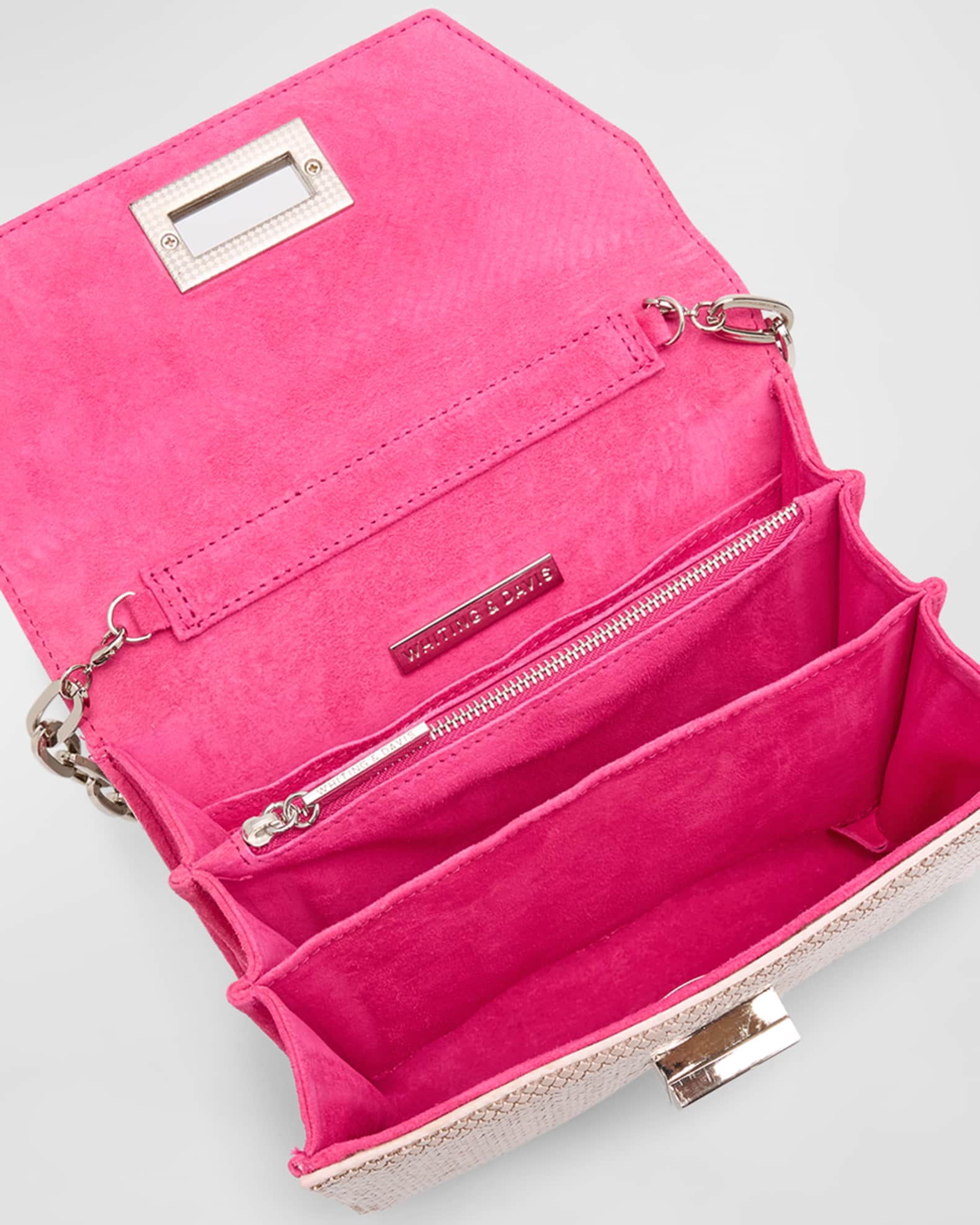 Whiting & Davis Mesh Crystal Evening Clutch Bag | Neiman Marcus