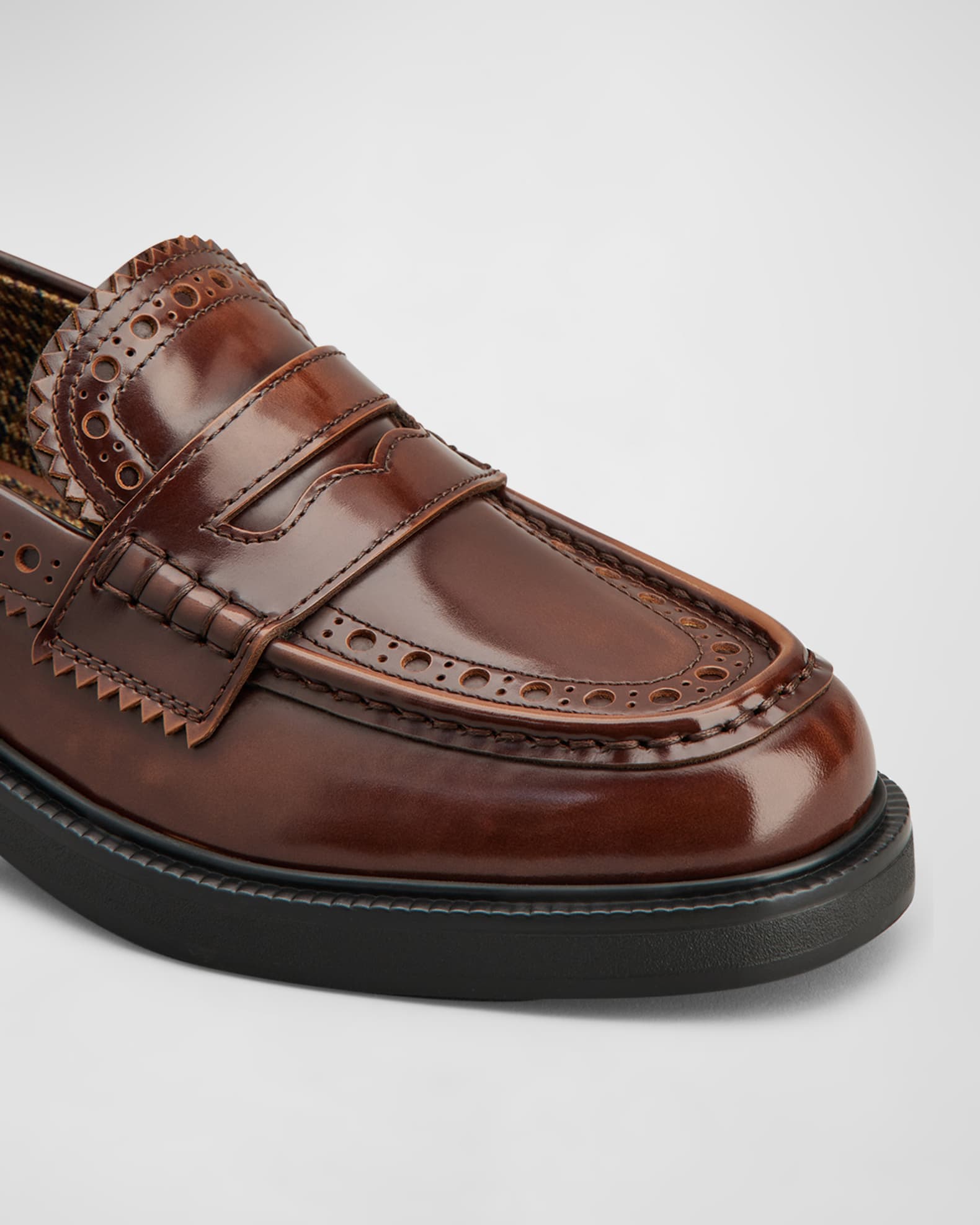 Tod's Gomma Classic Leather Penny Loafers | Neiman Marcus