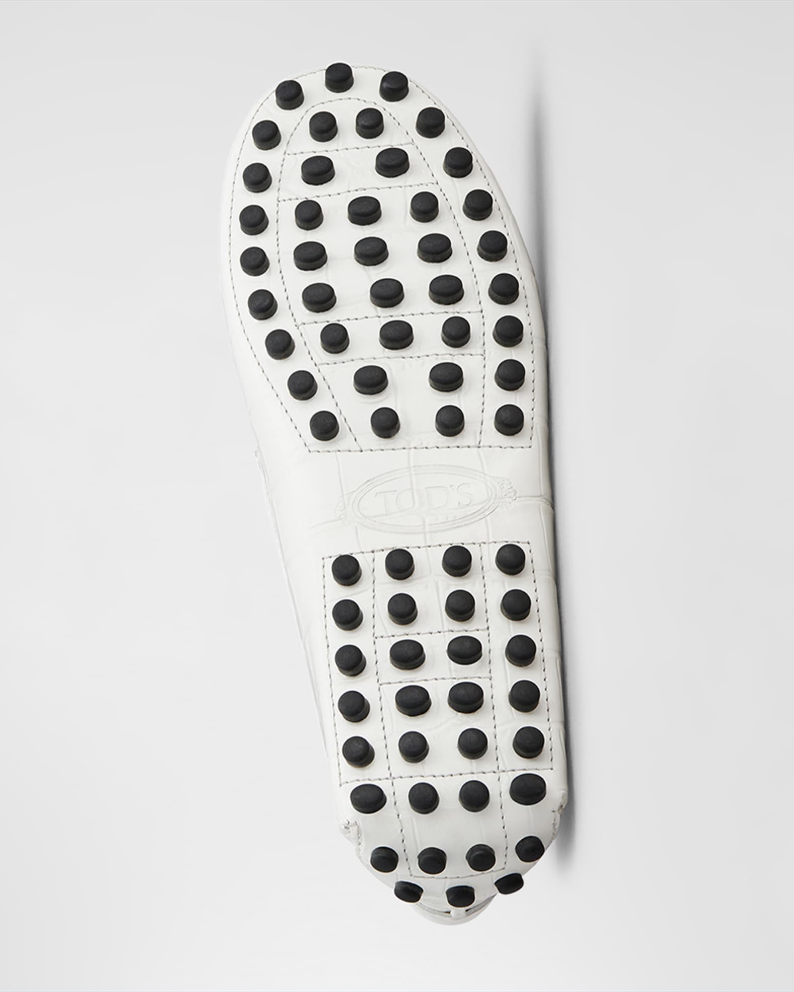 Tod's Gommino Croco Penny Driver Loafers | Neiman Marcus