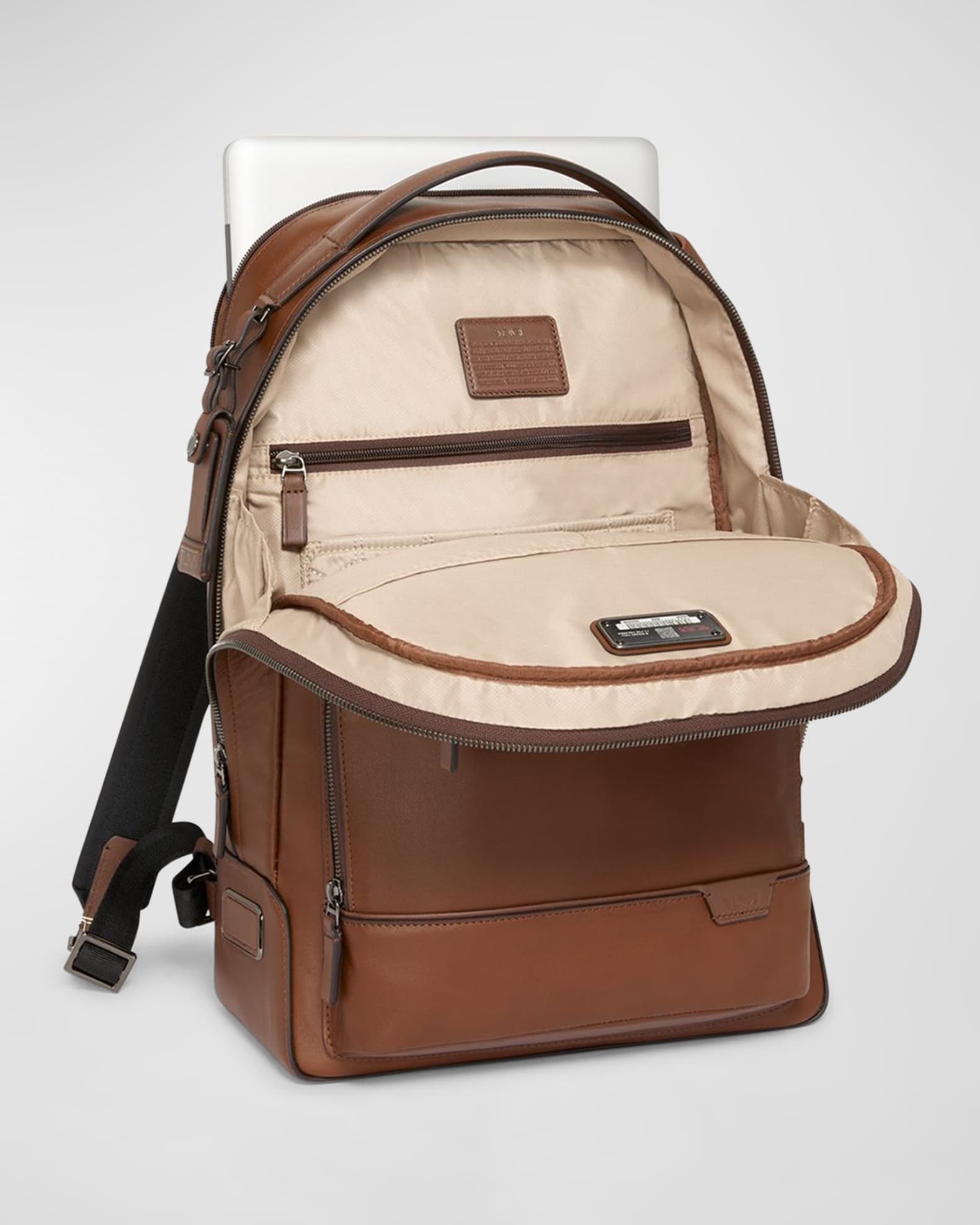 Tumi Warren Leather Backpack | Neiman Marcus