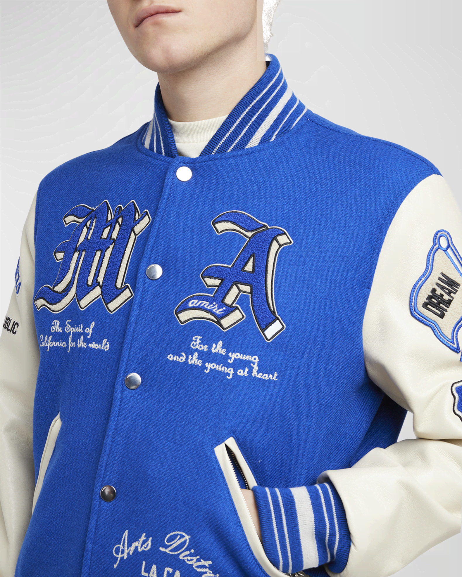 Amiri Men's Dream Team Varsity Jacket | Neiman Marcus