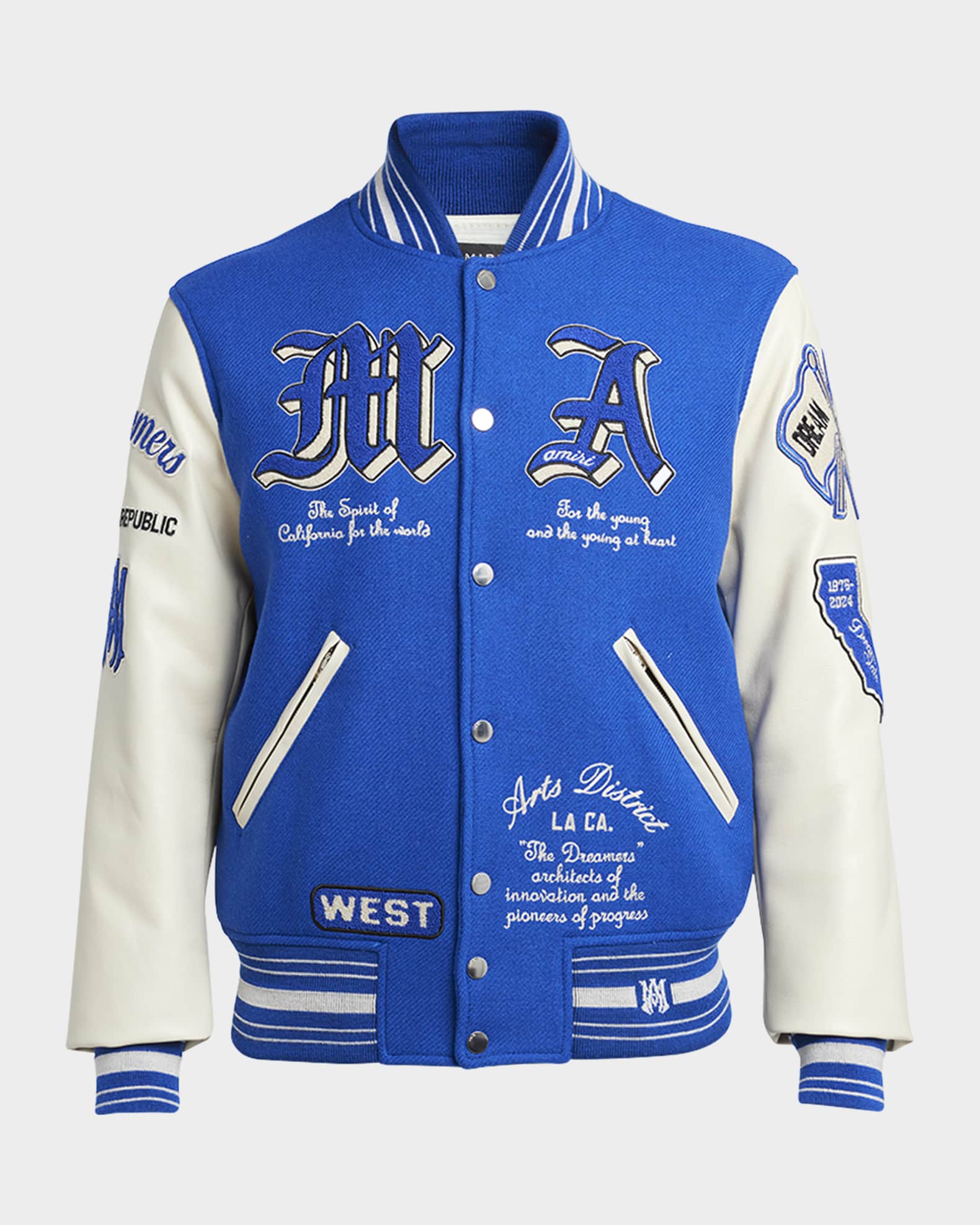 Amiri Men's Dream Team Varsity Jacket | Neiman Marcus