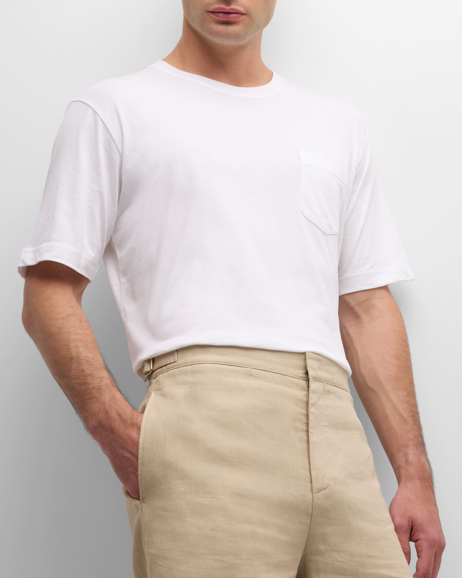 Peter Millar Men's Lava Wash Pocket T-Shirt | Neiman Marcus