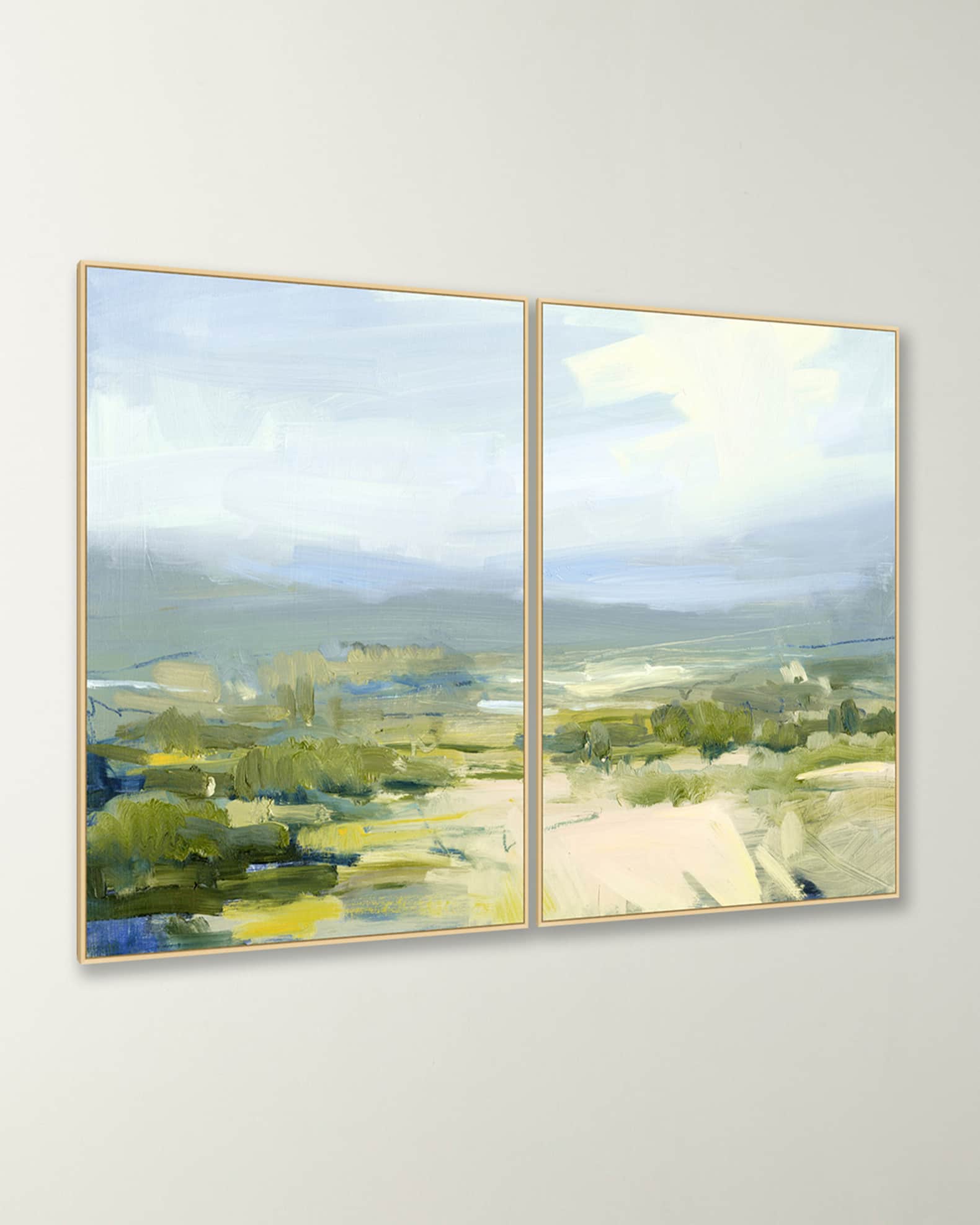 Wendover Art Group "Balmy Weather" Framed Diptych Giclee | Neiman Marcus