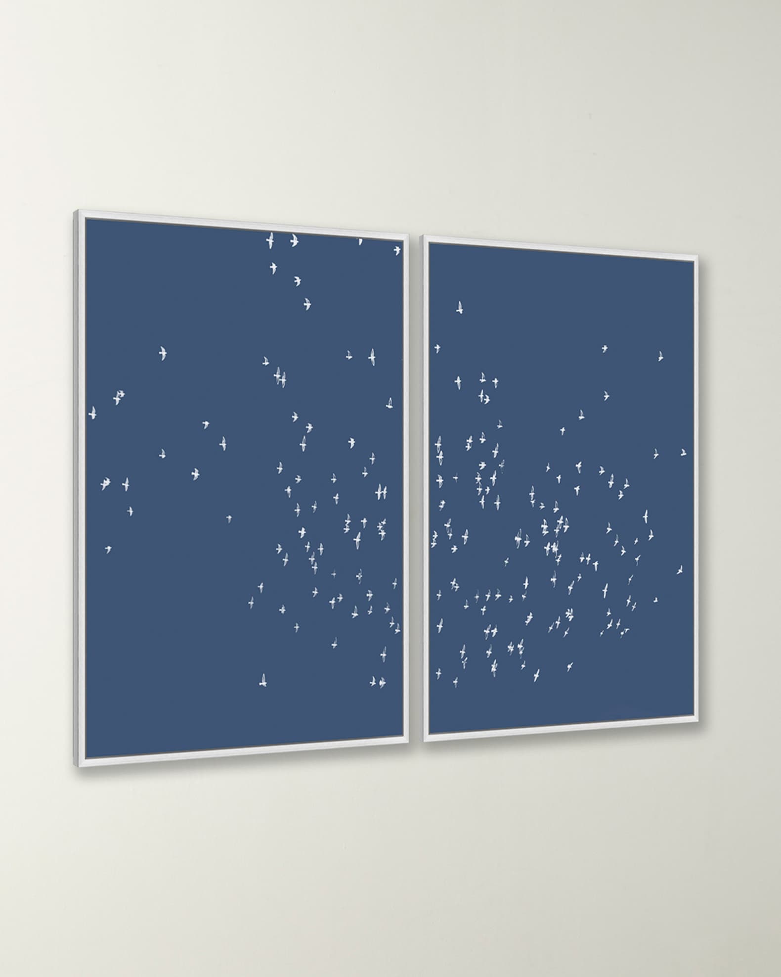 Wendover Art Group "Midnight Flock" Framed Diptych Giclee | Neiman Marcus
