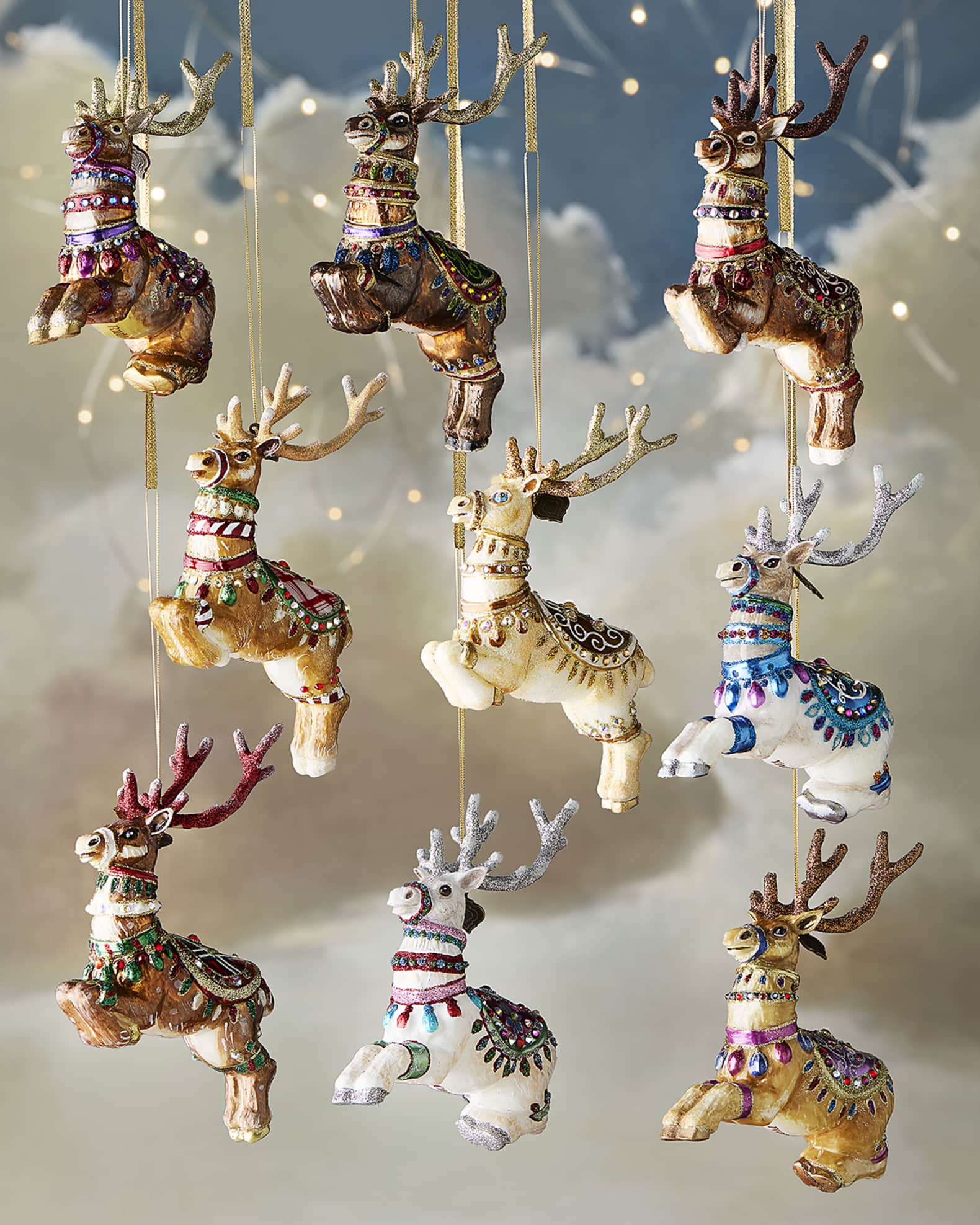 Jay Strongwater Blitzen Glass Christmas Ornament | Neiman Marcus