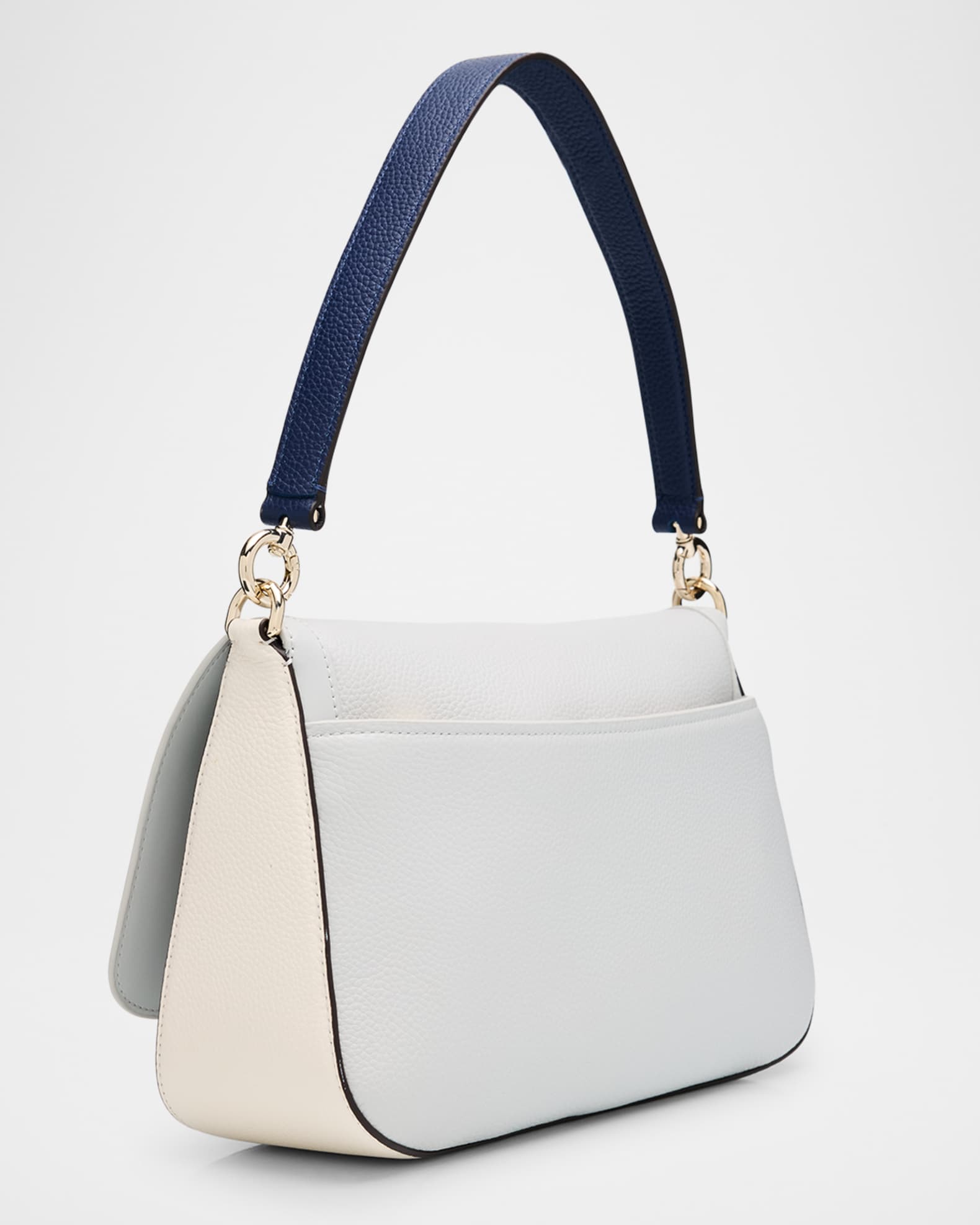kate spade new york hudson colorblocked shoulder bag in pebbled leather ...