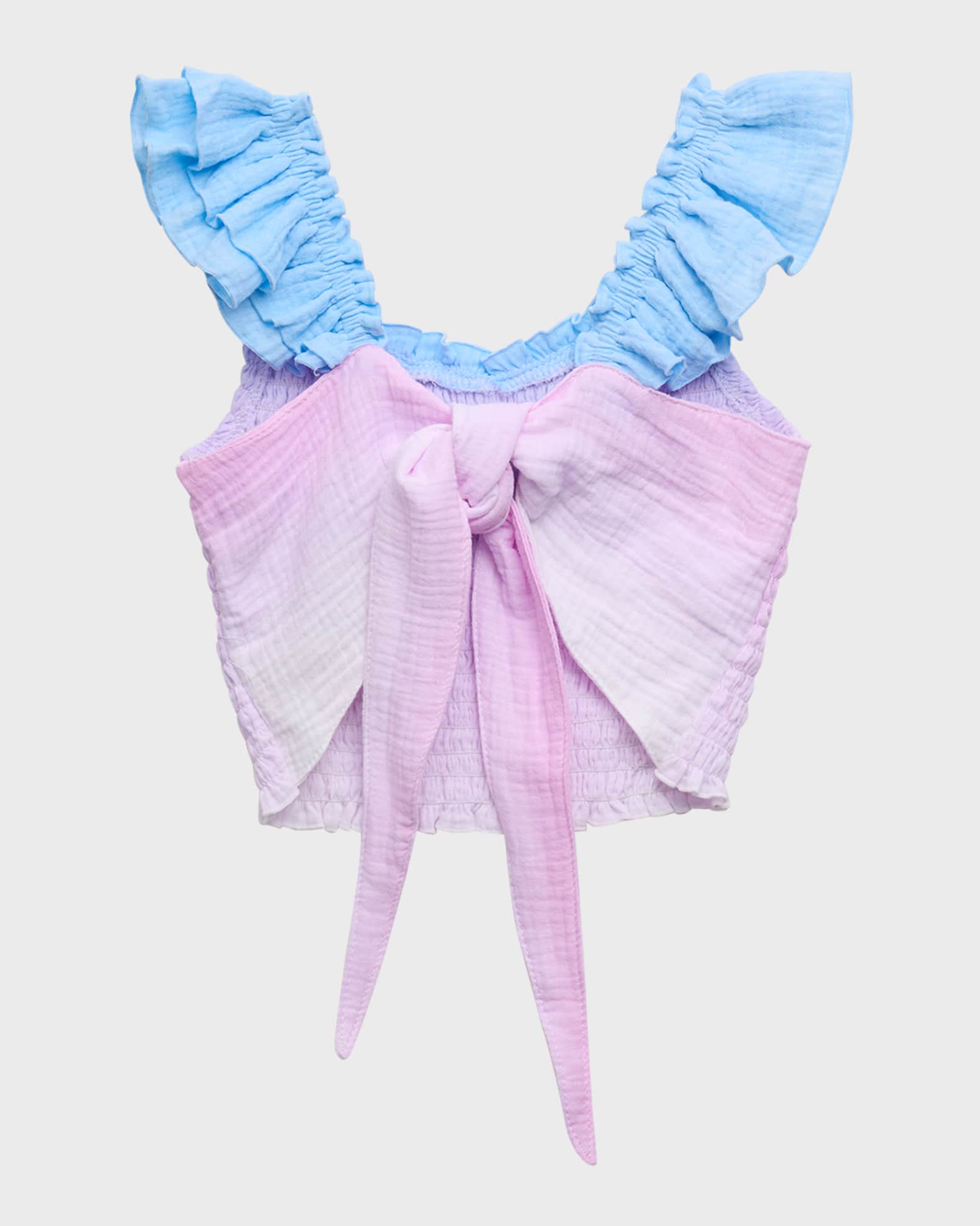Girl's Smocked Ombre Top | Neiman Marcus
