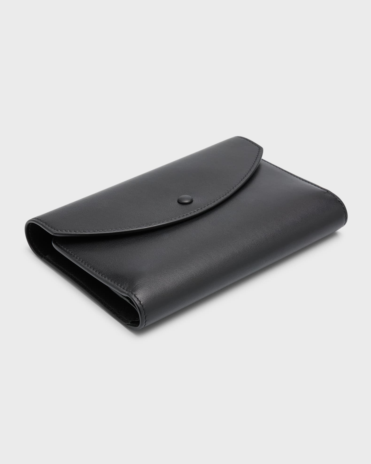 THE ROW All in Wallet in Saddle Leather | Neiman Marcus