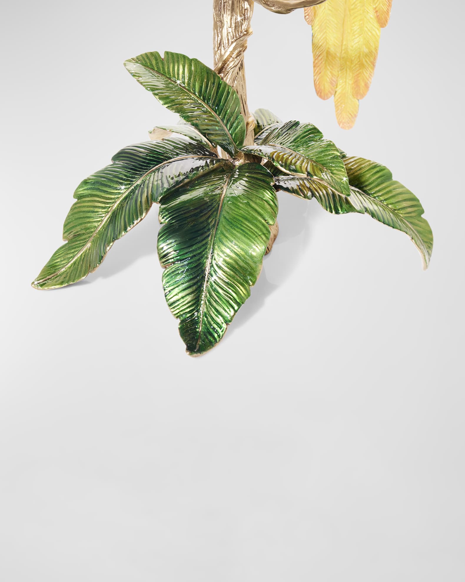 Jay Strongwater Hand-Painted Skyler Blue Macaw Figurine | Neiman Marcus