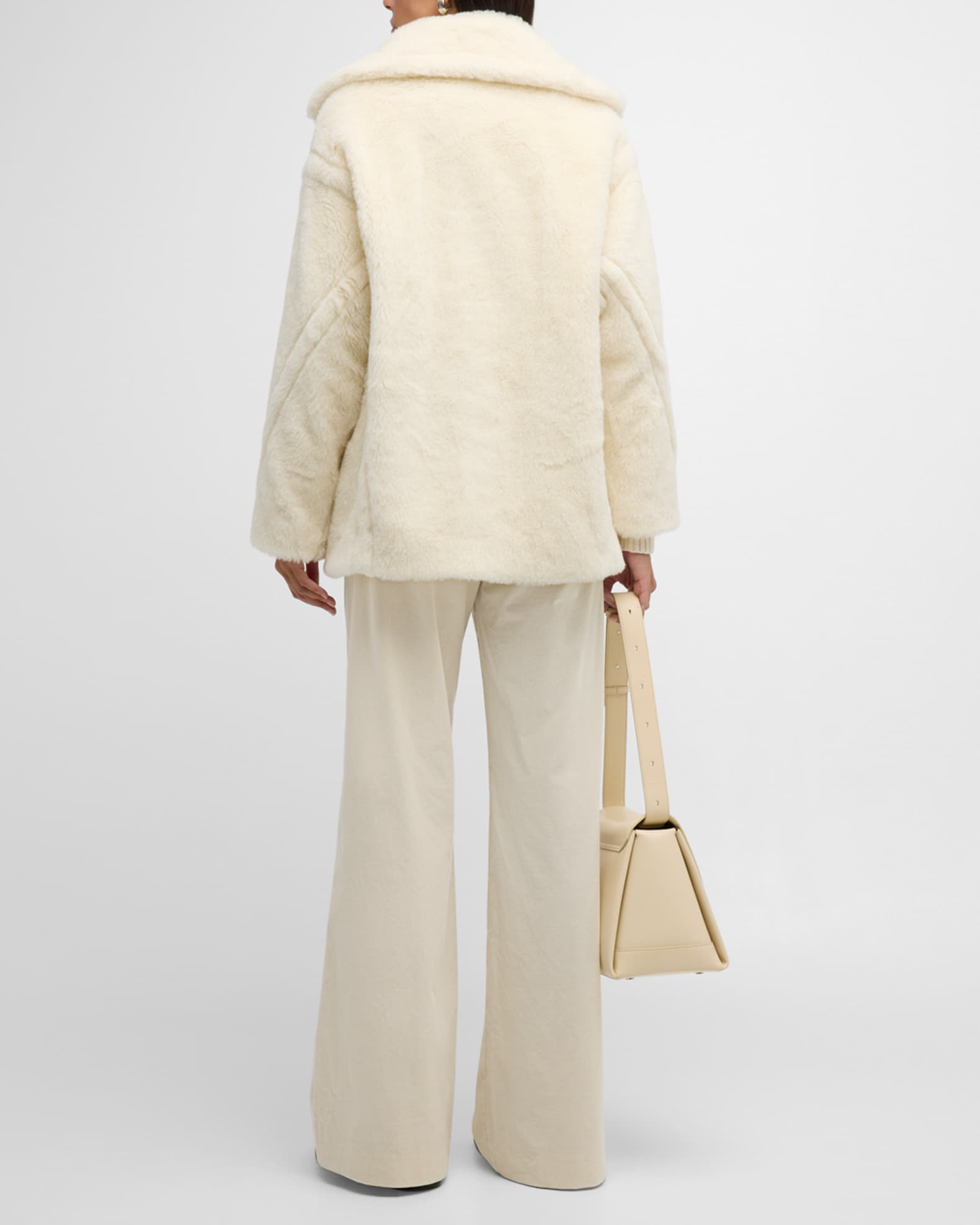 Max Mara Olga Double-Breasted Wool Coat | Neiman Marcus