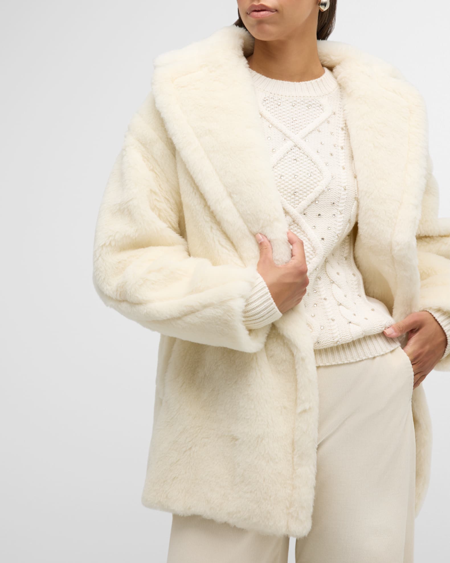 Max Mara Olga Double-Breasted Wool Coat | Neiman Marcus